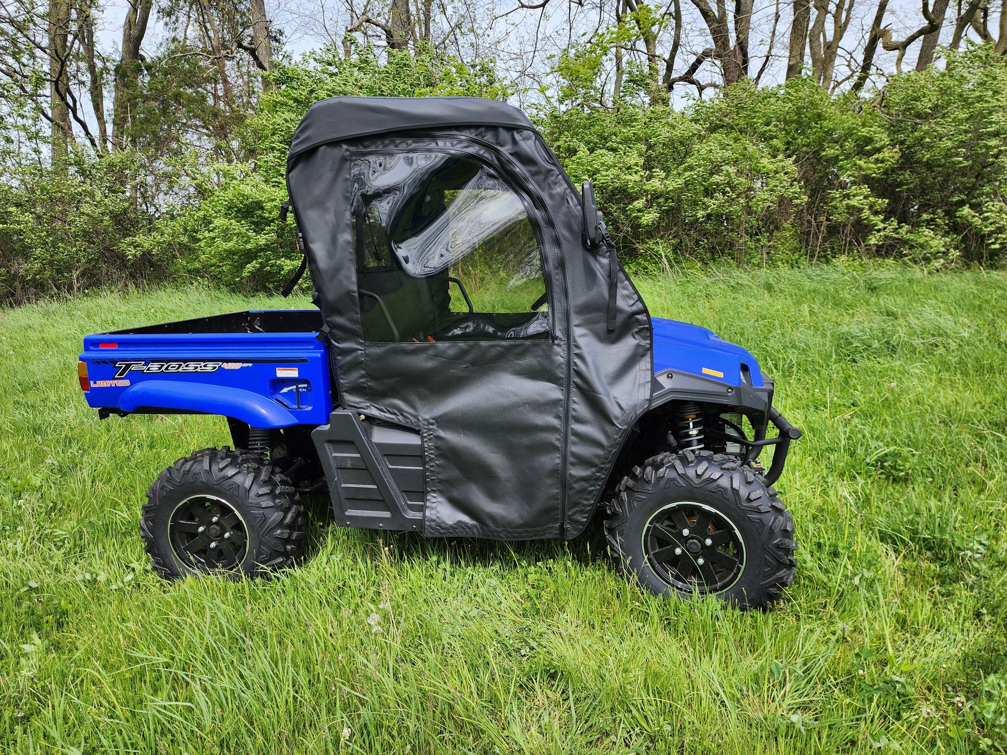 Massimo T-Boss 410 - Full Cab Enclosure for Hard Windshield – 3 Star UTV