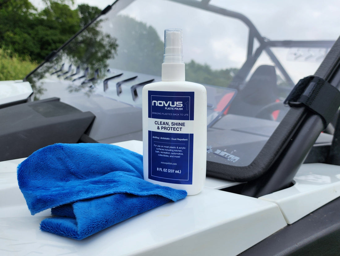 NOVUS #1-8 oz Bottle-Clean & Shine – 3 Star UTV