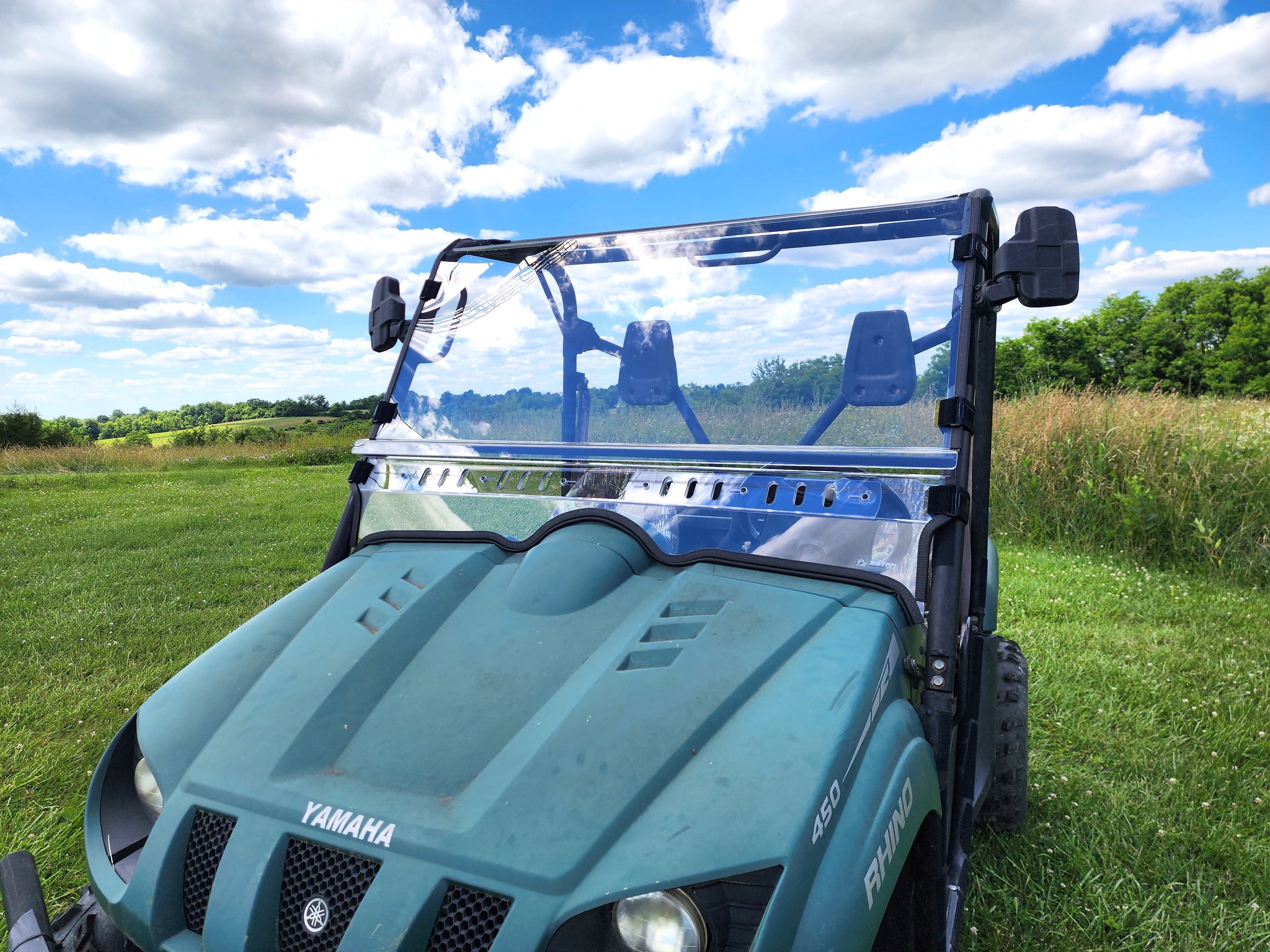 Yamaha Rhino - 2 Pc Windshield – 3 Star UTV