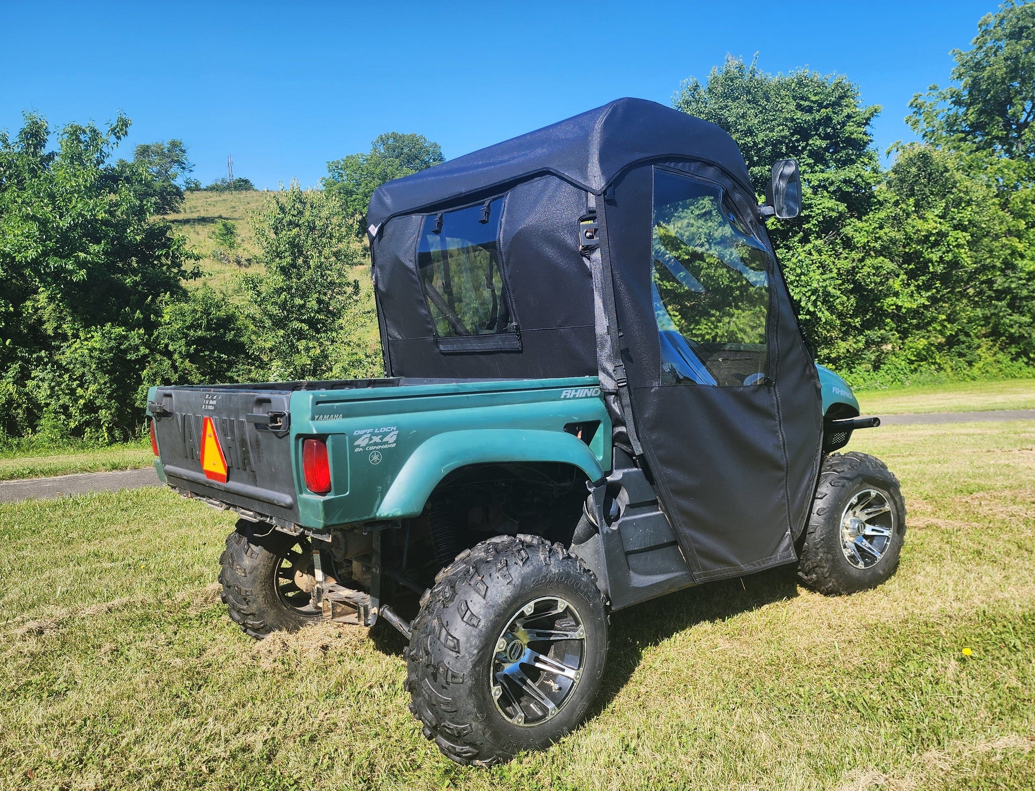 Yamaha Rhino - Full Cab Enclosure for Hard Windshield (Full Doors) – 3 ...