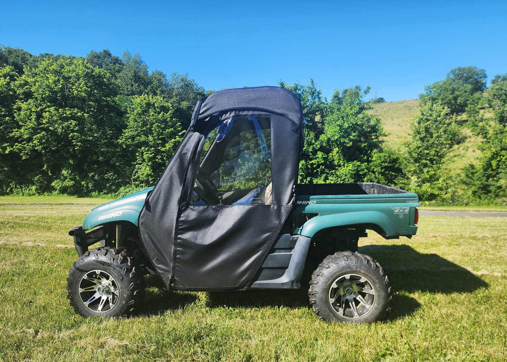 Yamaha Rhino - Full Cab Enclosure for Hard Windshield (Full Doors) – 3 ...