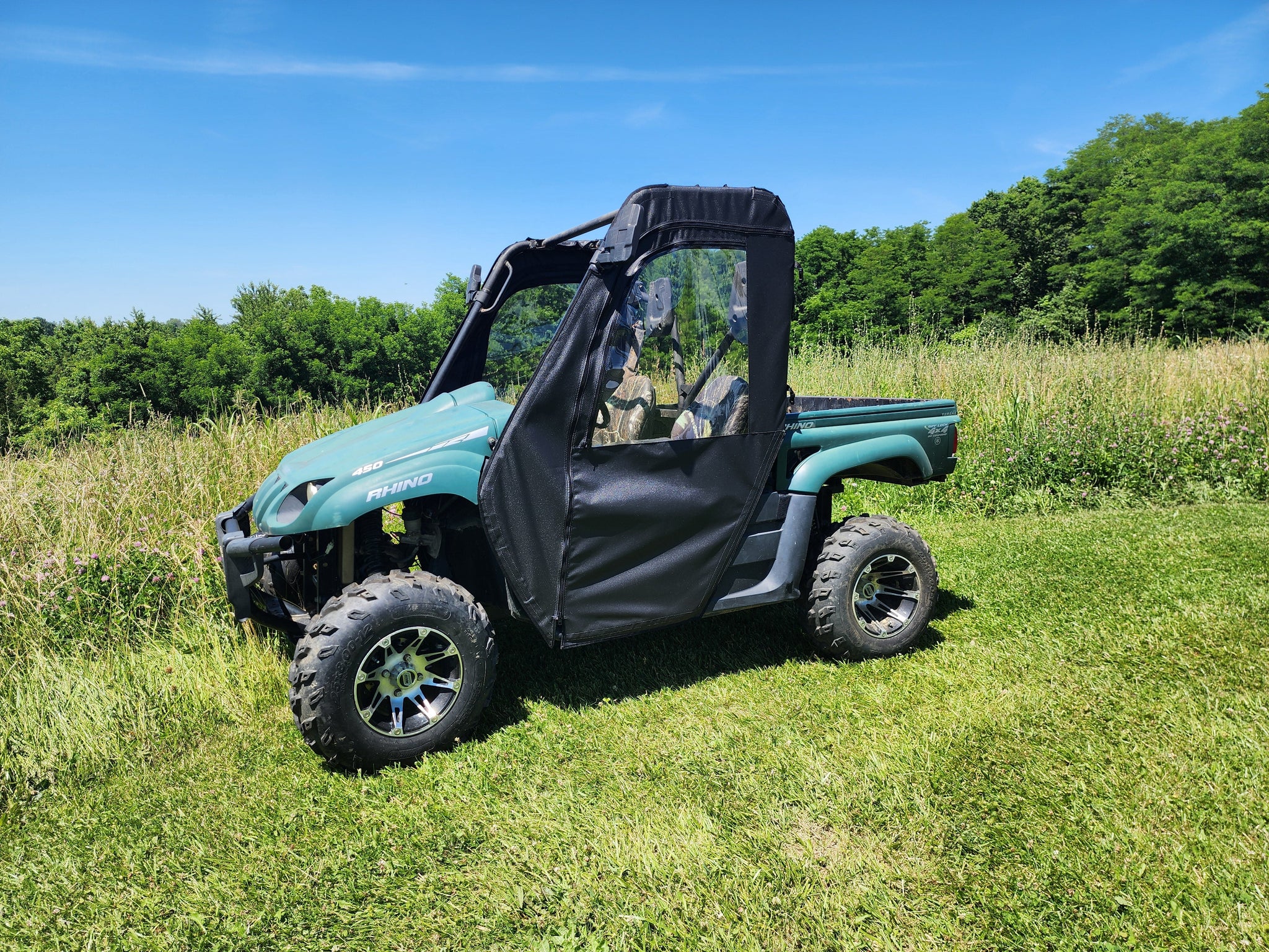 Yamaha Rhino Soft Doors by 3 Star UTV - Durable and Versatile