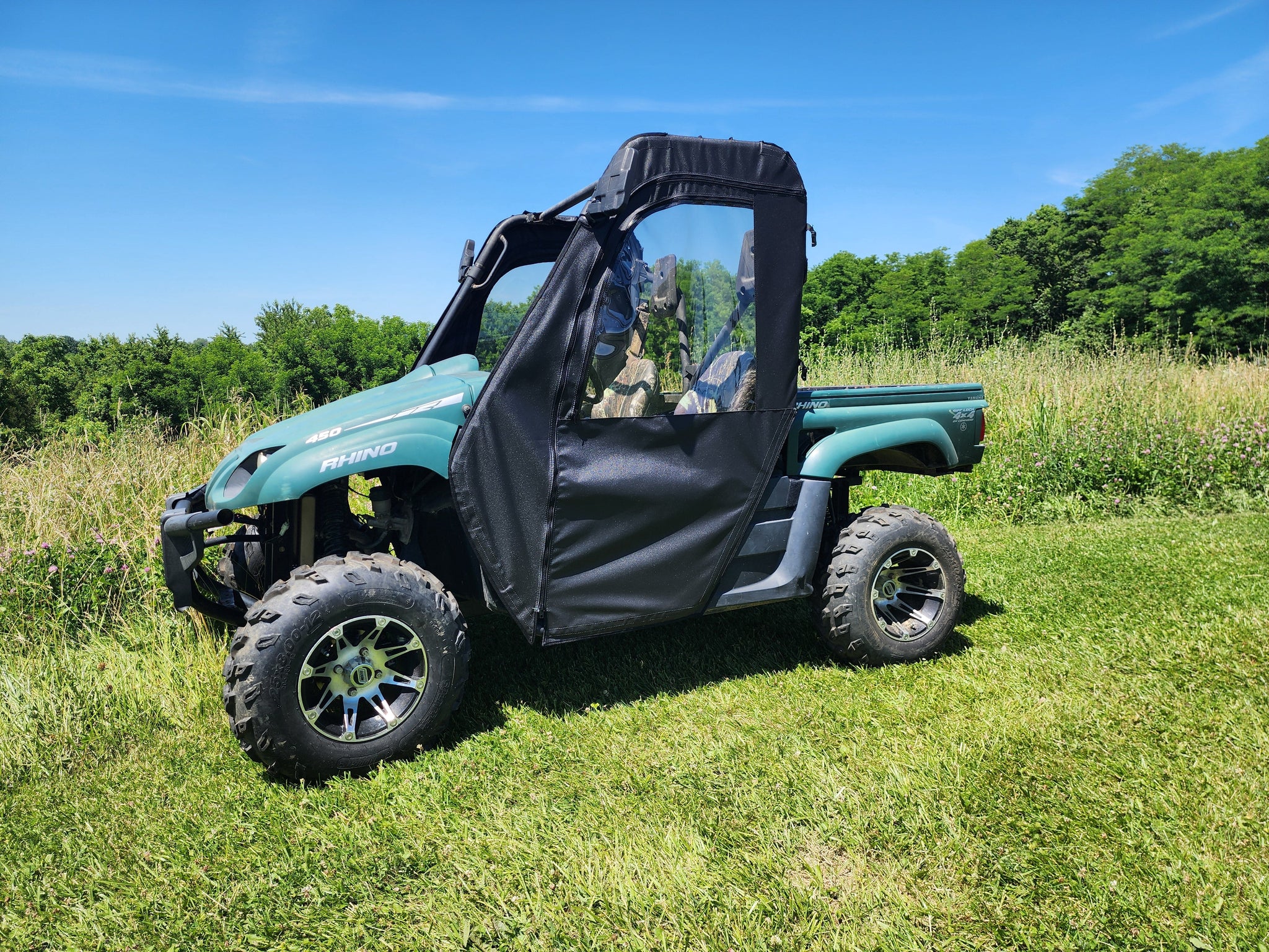 Yamaha Rhino Soft Doors by 3 Star UTV - Durable and Versatile