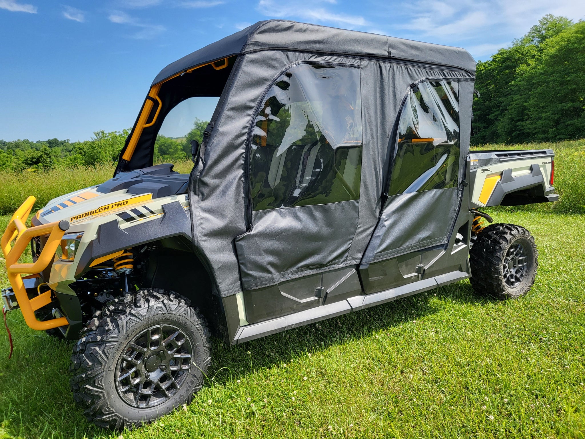 Arctic Cat Prowler PRO Crew - Full Cab Enclosure for Hard Windshield ...