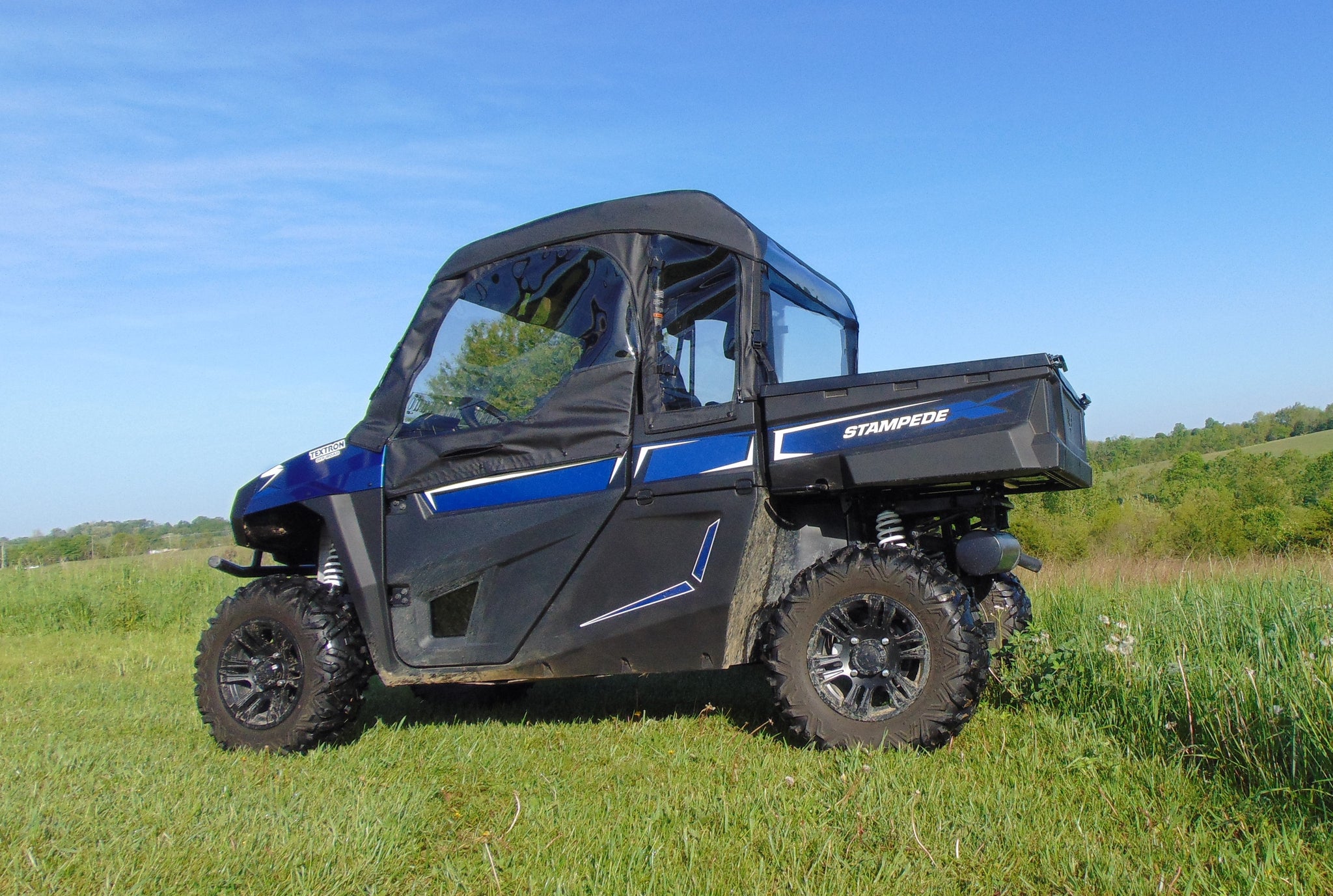 Arctic Cat Stampede - Full Cab Enclosure for Hard Windshield – 3 Star UTV