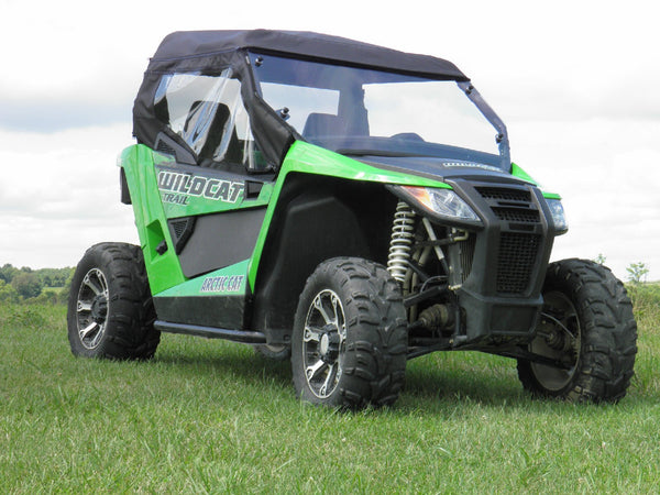 Arctic Cat Wildcat Trail - Soft Upper Doors/Top Combo w/Lower Door Ins ...