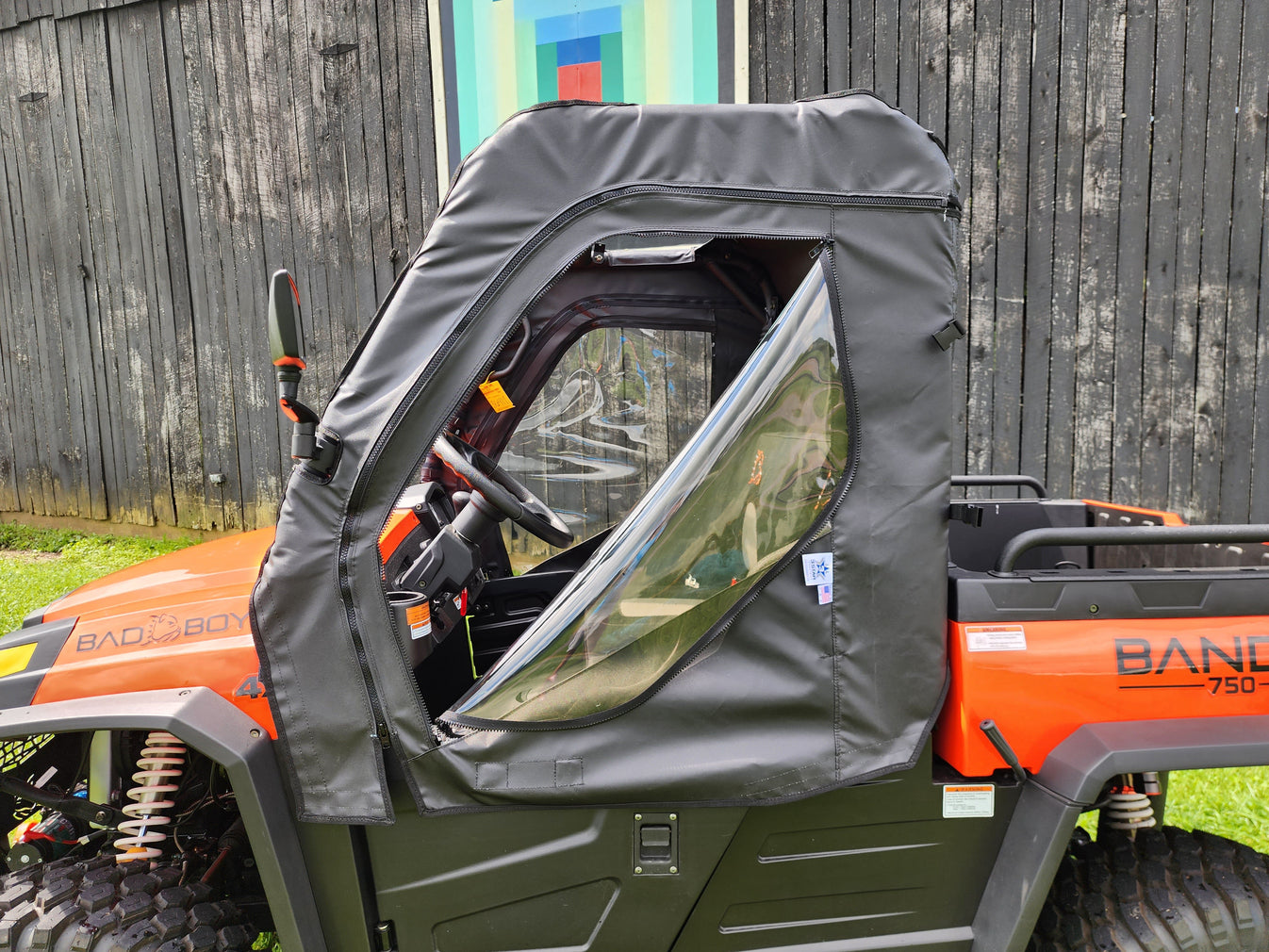 Bad Boy Bandit 750 - Full Cab Enclosure for Hard Windshield – 3 Star UTV
