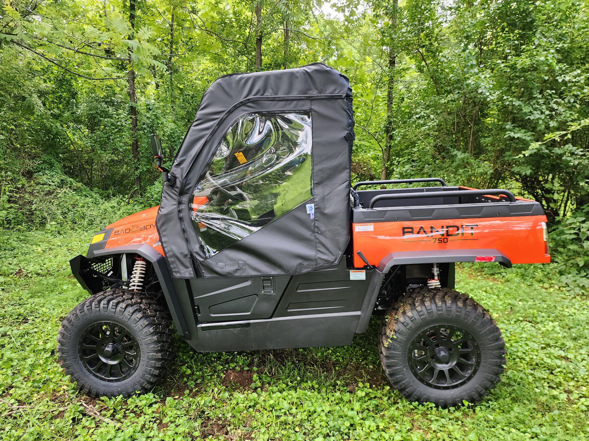 Bad Boy Bandit 550/750 - Full Cab Enclosure for Hard Windshield – 3 ...