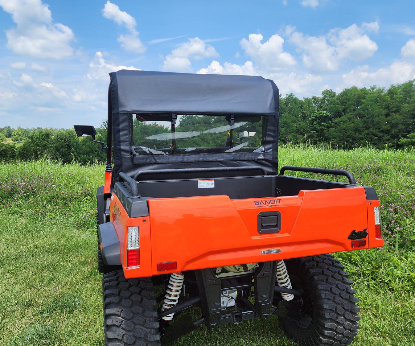 Bad Boy Bandit 550/750 - Full Cab Enclosure for Hard Windshield – 3 ...