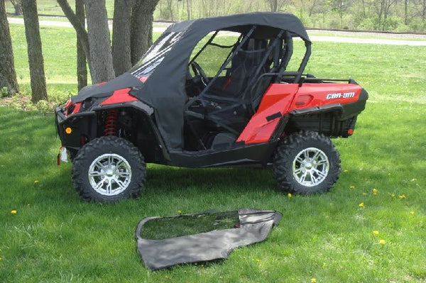 Can-Am Commander - Full Cab Enclosure with Vinyl Windshield – 3 Star UTV