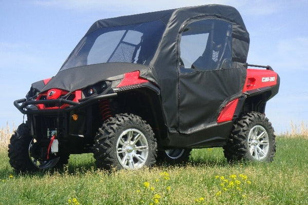 Can-Am Commander - Full Cab Enclosure with Vinyl Windshield – 3 Star UTV