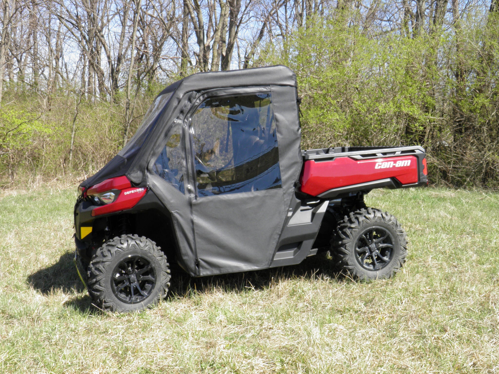 Can-Am Defender - Full Cab Enclosure with Vinyl Windshield – 3 Star UTV