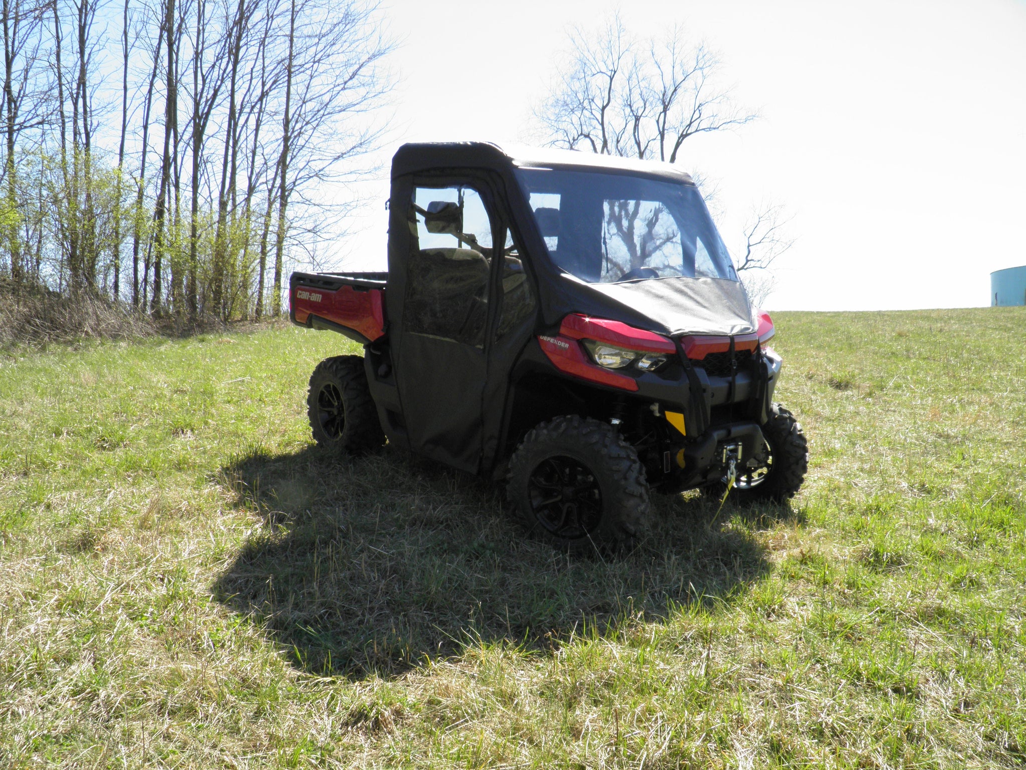 Can-Am Defender - Full Cab Enclosure with Vinyl Windshield – 3 Star UTV