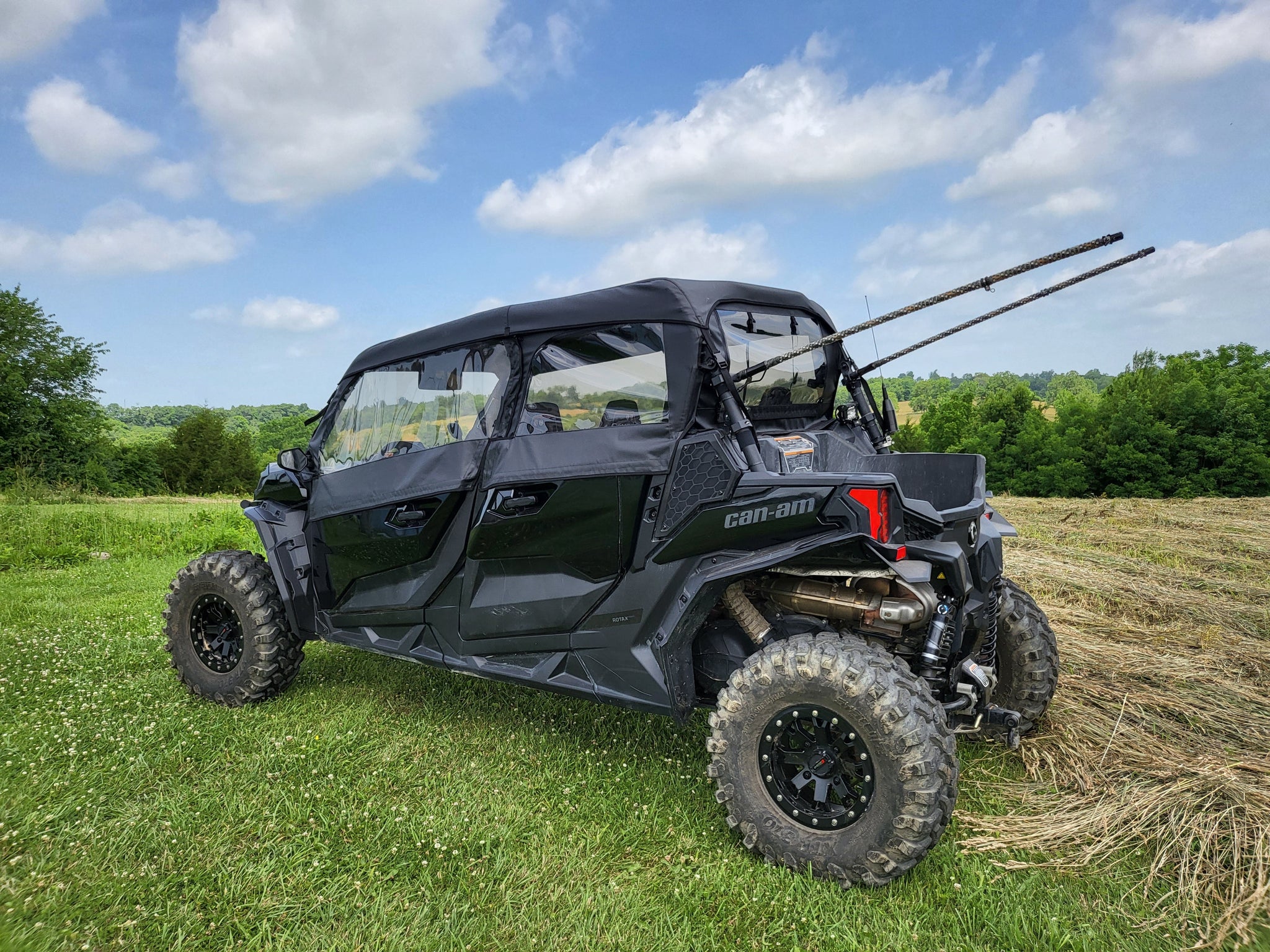 Can-Am Maverick Sport Max - Full Cab Enclosure For Hard Windshield – 3 ...