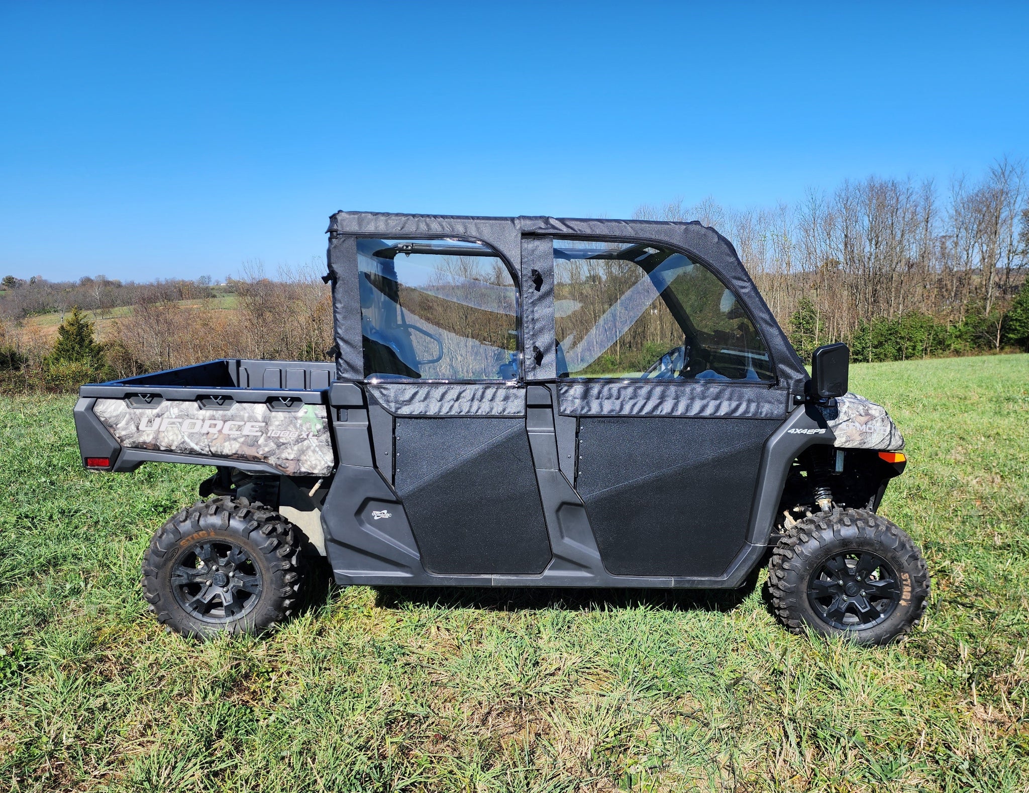 CFMoto UForce 1000XL - Upper Soft Front and Rear Doors – 3 Star UTV