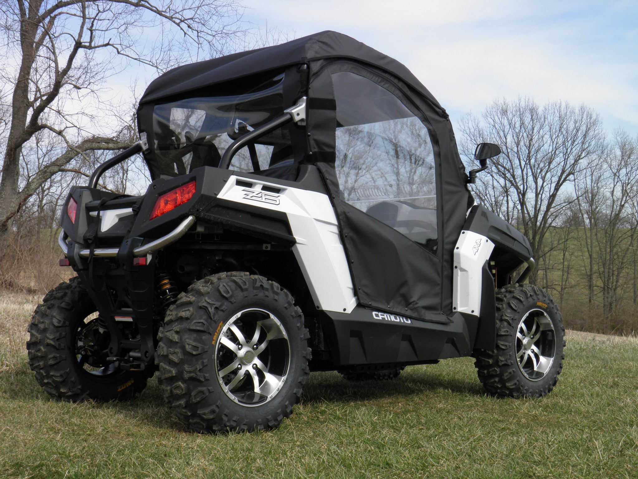 CFMoto ZForce 600 - Full Cab Enclosure for Hard Windshield – 3 Star UTV