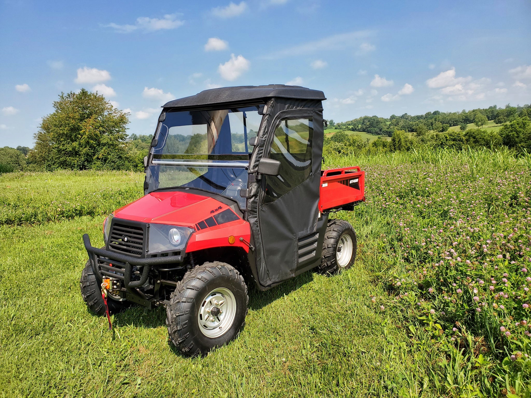 Coleman UT400/HiSun HS 400 - Door/Rear Window Combo – 3 Star UTV
