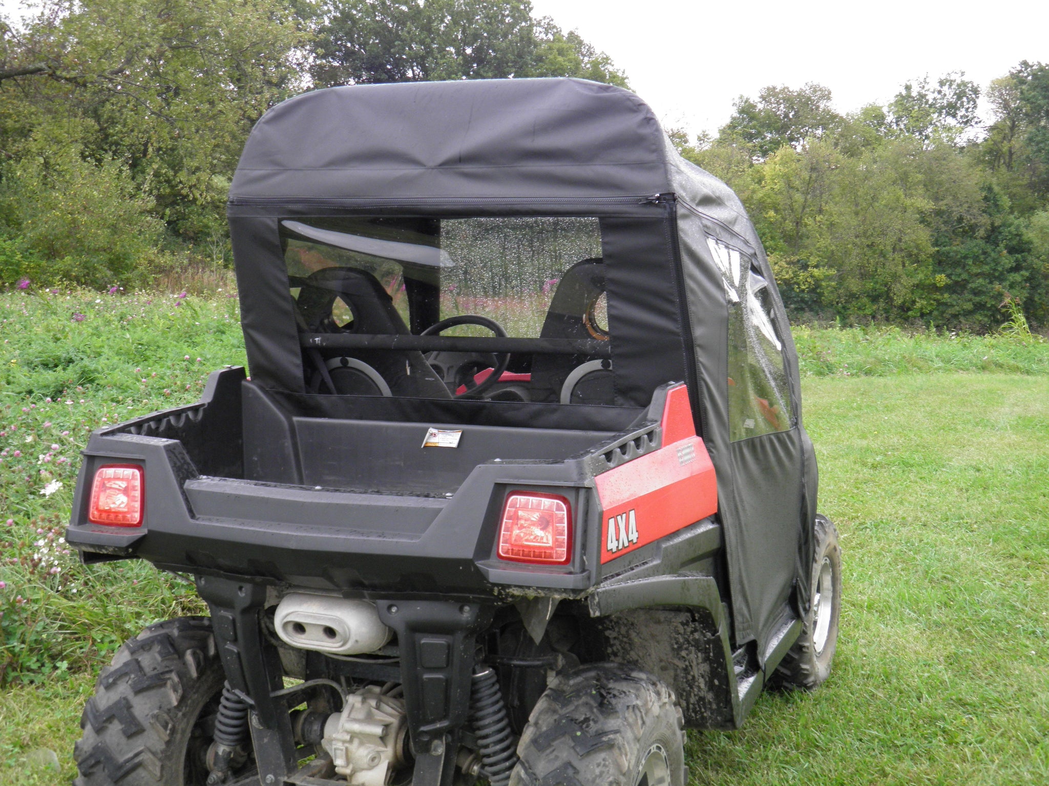 HiSun 800 - Full Cab Enclosure with Vinyl Windshield – 3 Star UTV