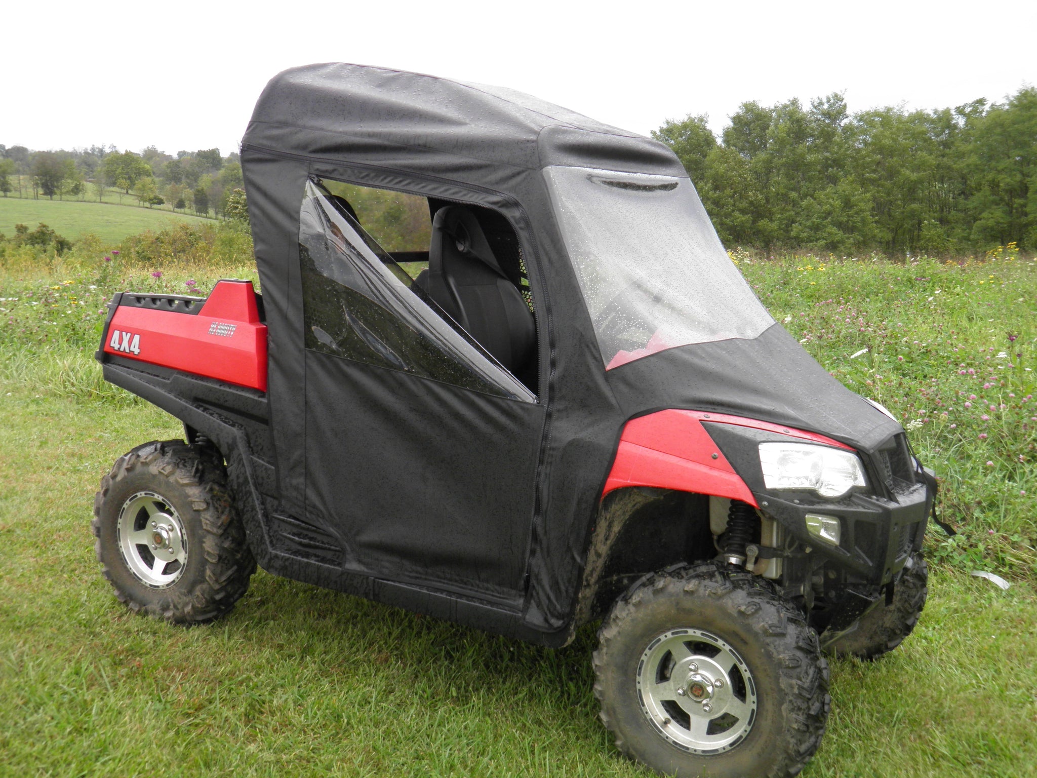 HiSun 800 - Full Cab Enclosure with Vinyl Windshield – 3 Star UTV