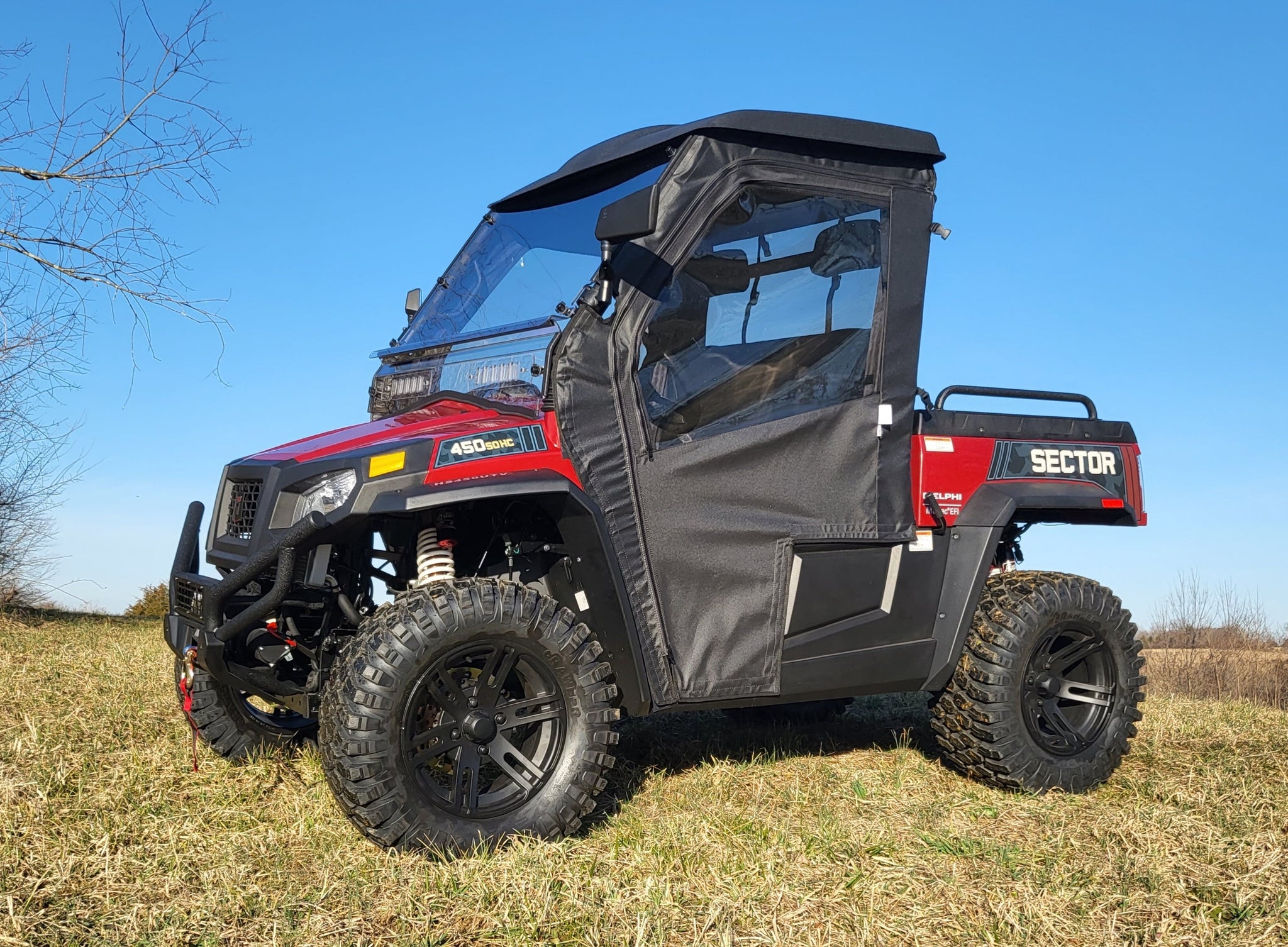 HiSun Sector 450 - Door/Rear Window Combo – 3 Star UTV