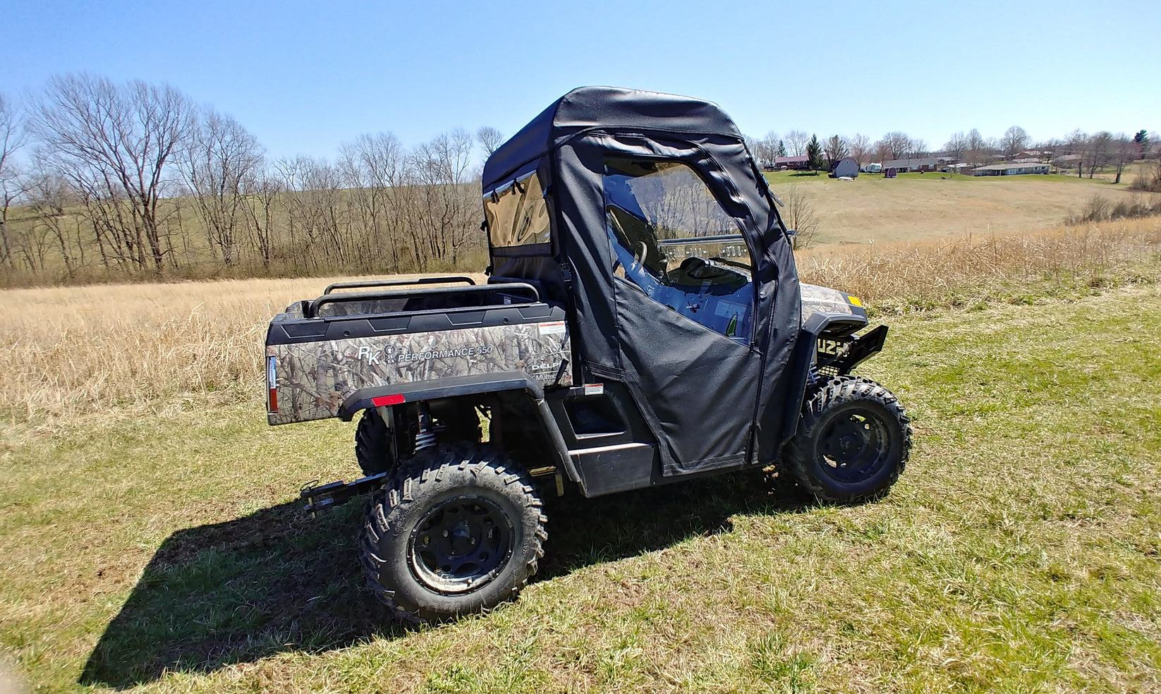 HiSun Sector 550/750 - Full Cab Enclosure for Hard Windshield (Full Do ...