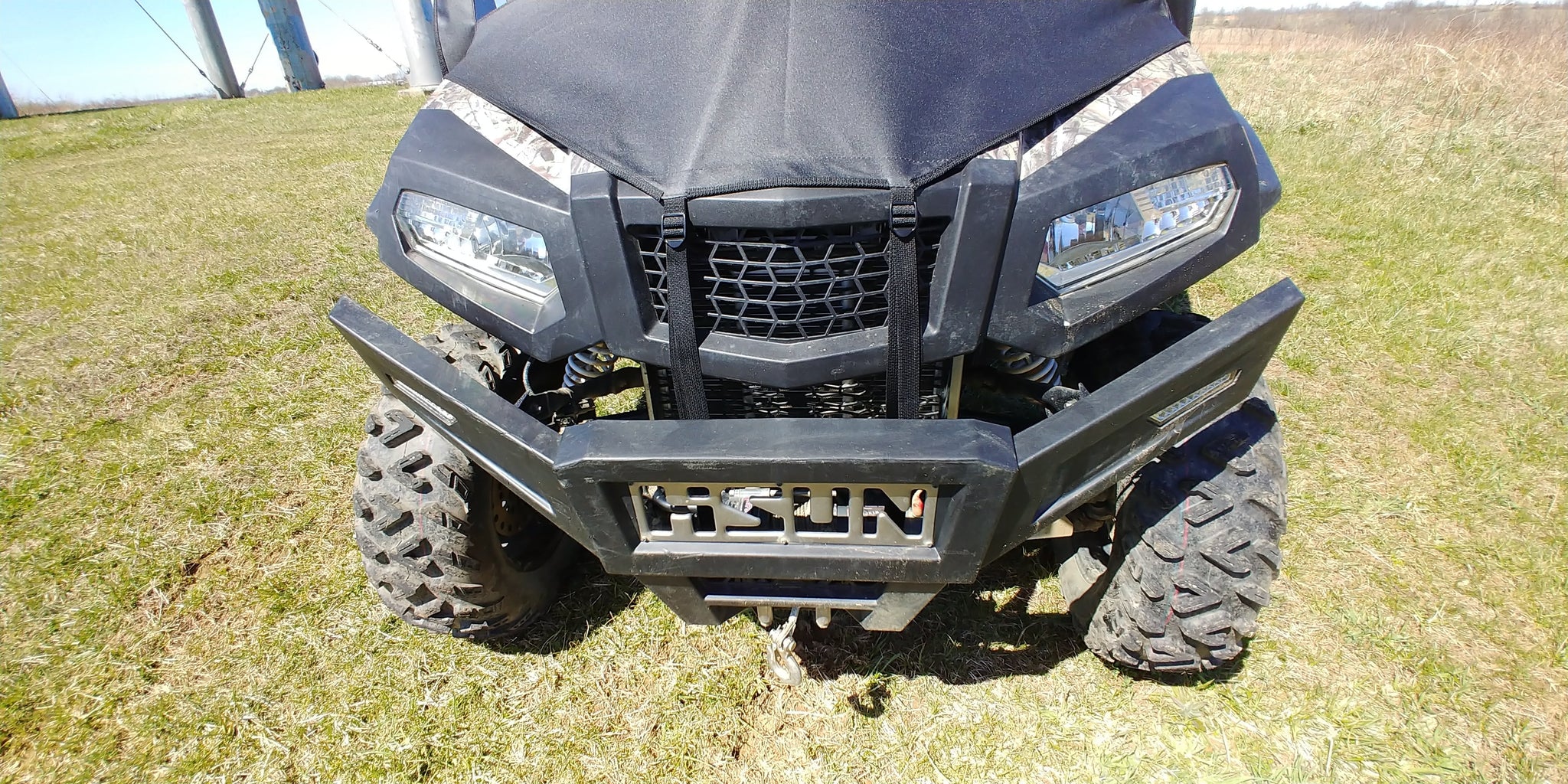 HiSun Sector 550/750 - Full Cab Enclosure with Vinyl Windshield (Full ...