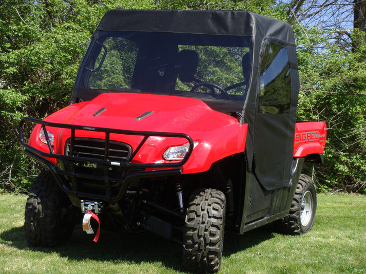 Honda Big Red - Full Cab Enclosure with Vinyl Windshield – 3 Star UTV