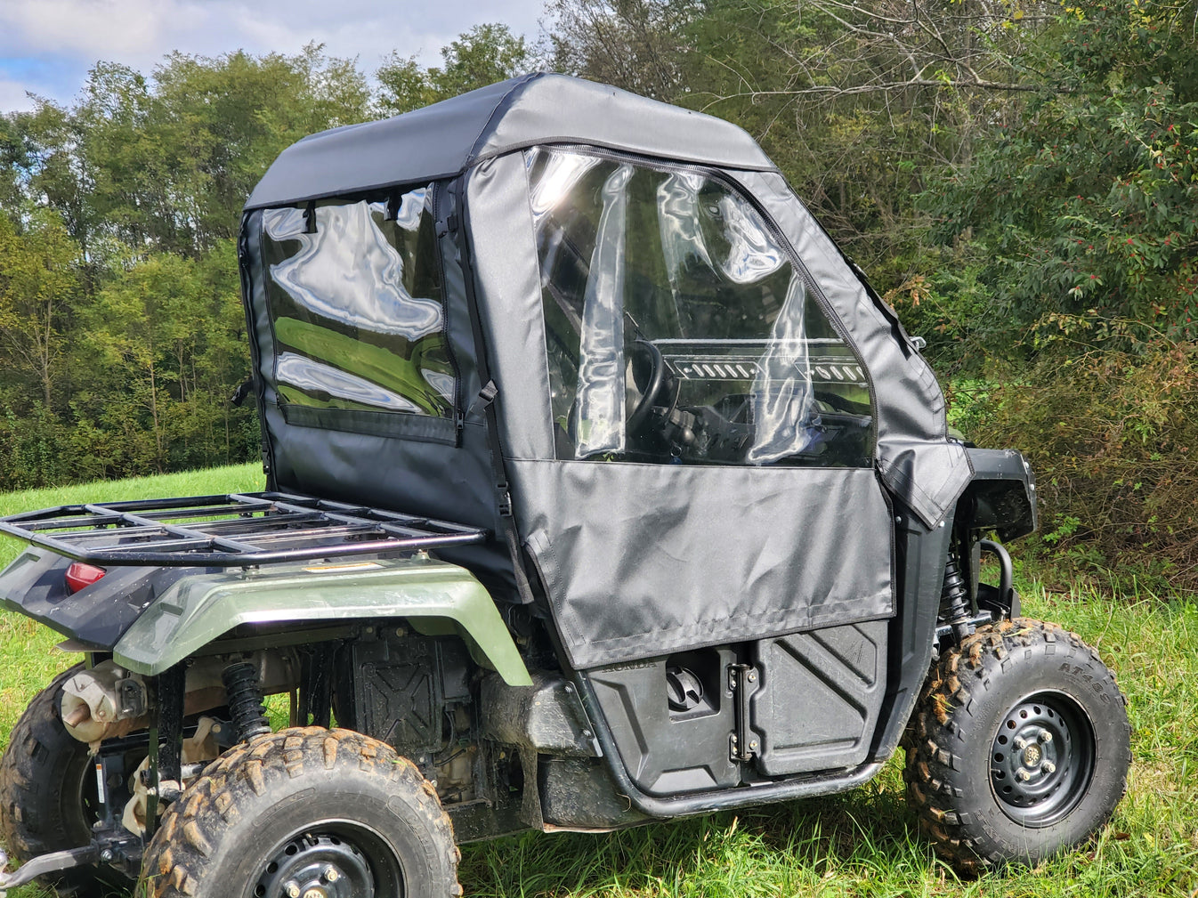 Honda Pioneer 500/520 - Full Cab Enclosure For Hard Windshield – 3 Star UTV