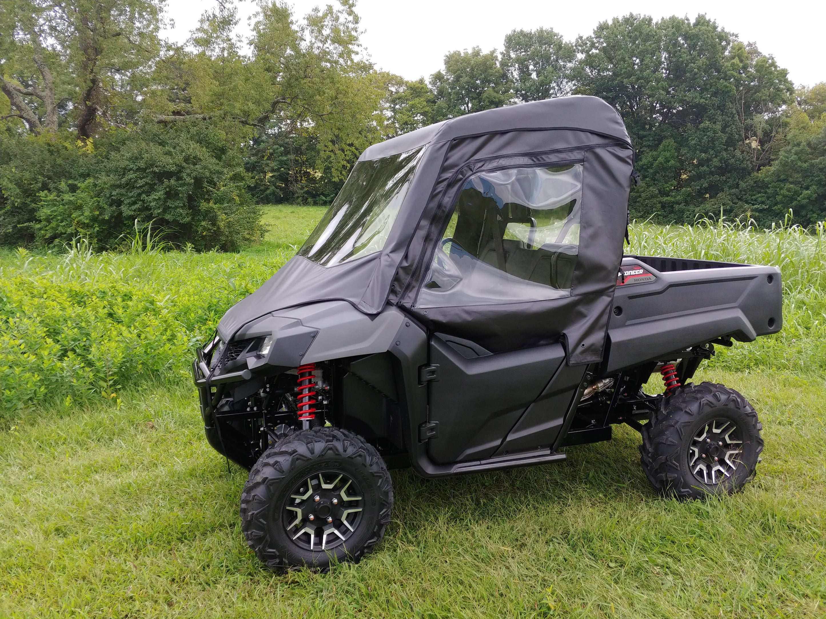 Honda Pioneer 700 2-Seater - Full Cab Enclosure with Vinyl Windshield ...