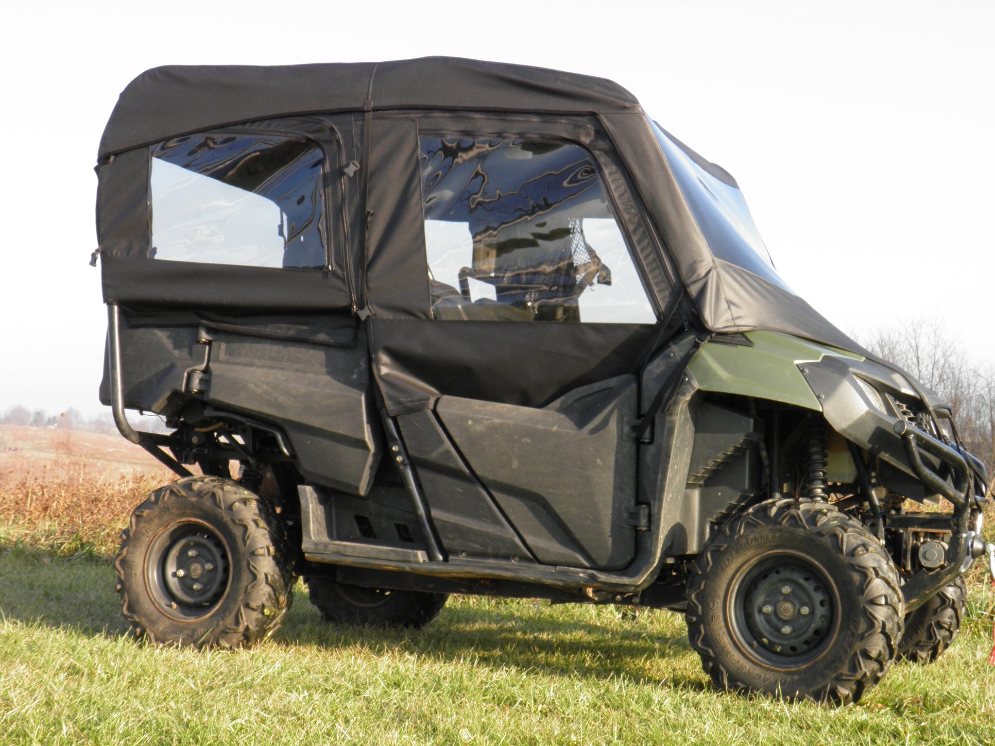 Honda Pioneer 700 4-Seater - Full Cab Enclosure with Vinyl Windshield ...