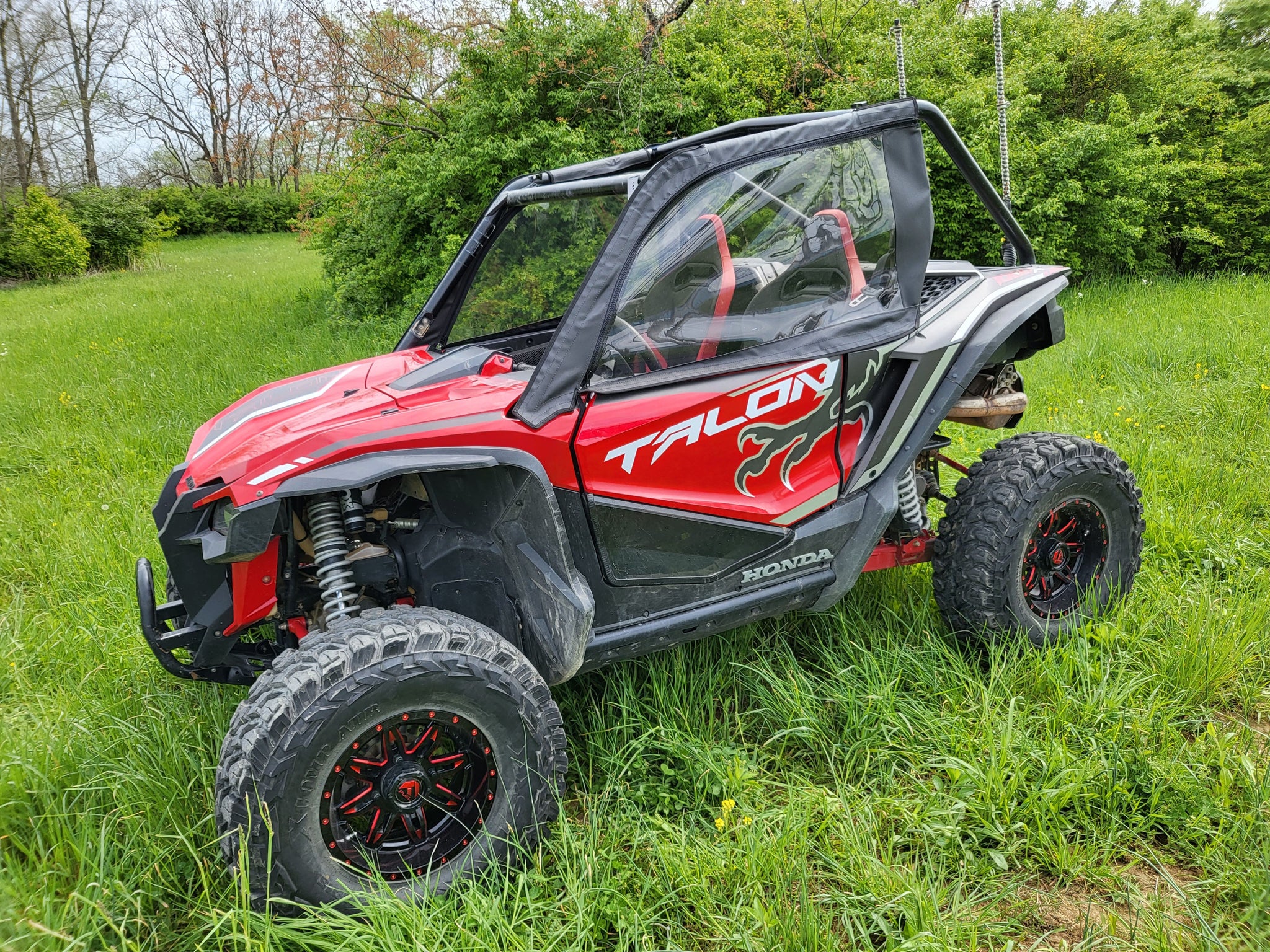 Honda Talon 2-Seater - Soft Upper Doors – 3 Star UTV