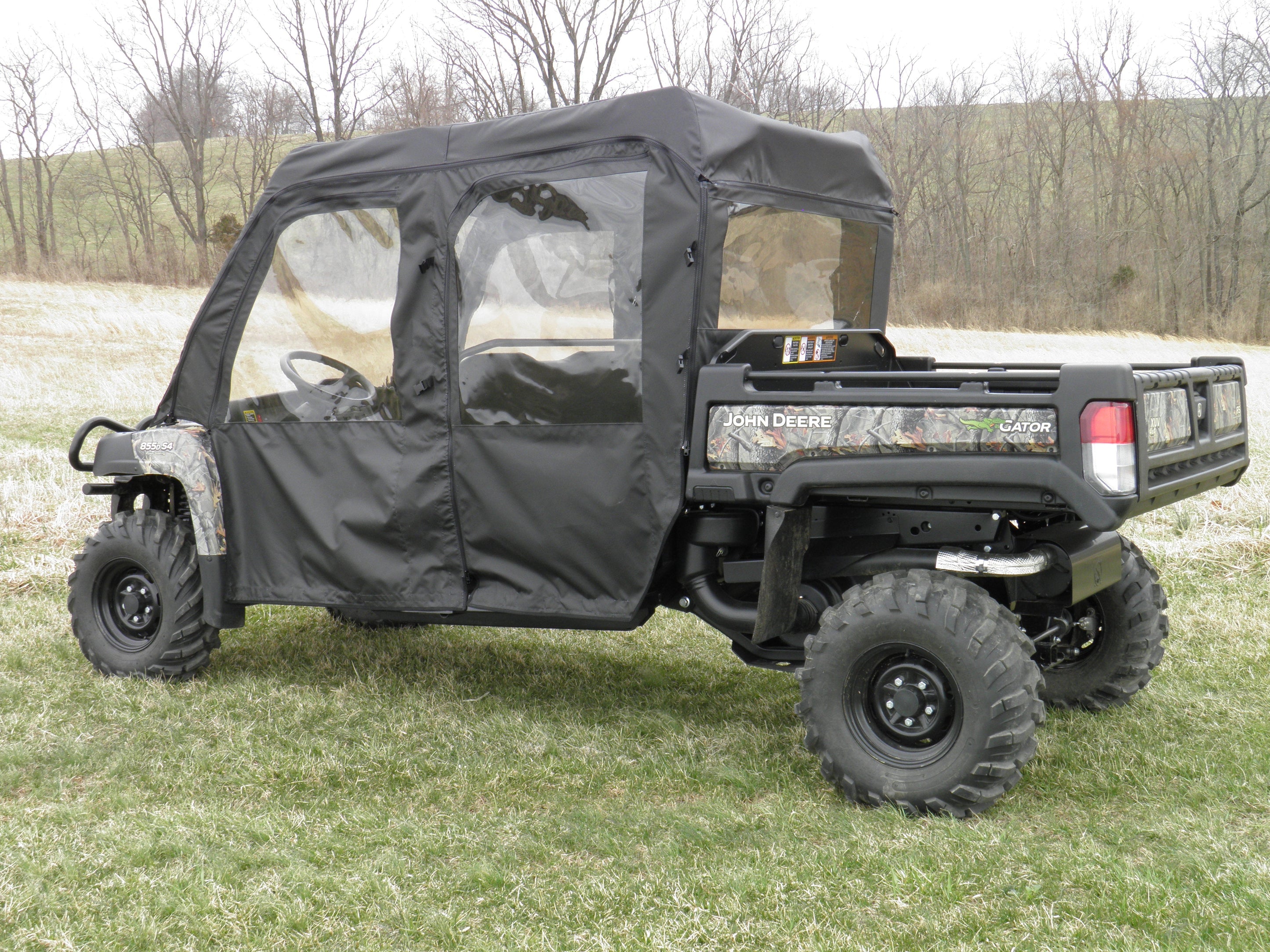 John Deere Gator 550/560/590 4-Seater - Full Cab Enclosure with Vinyl ...