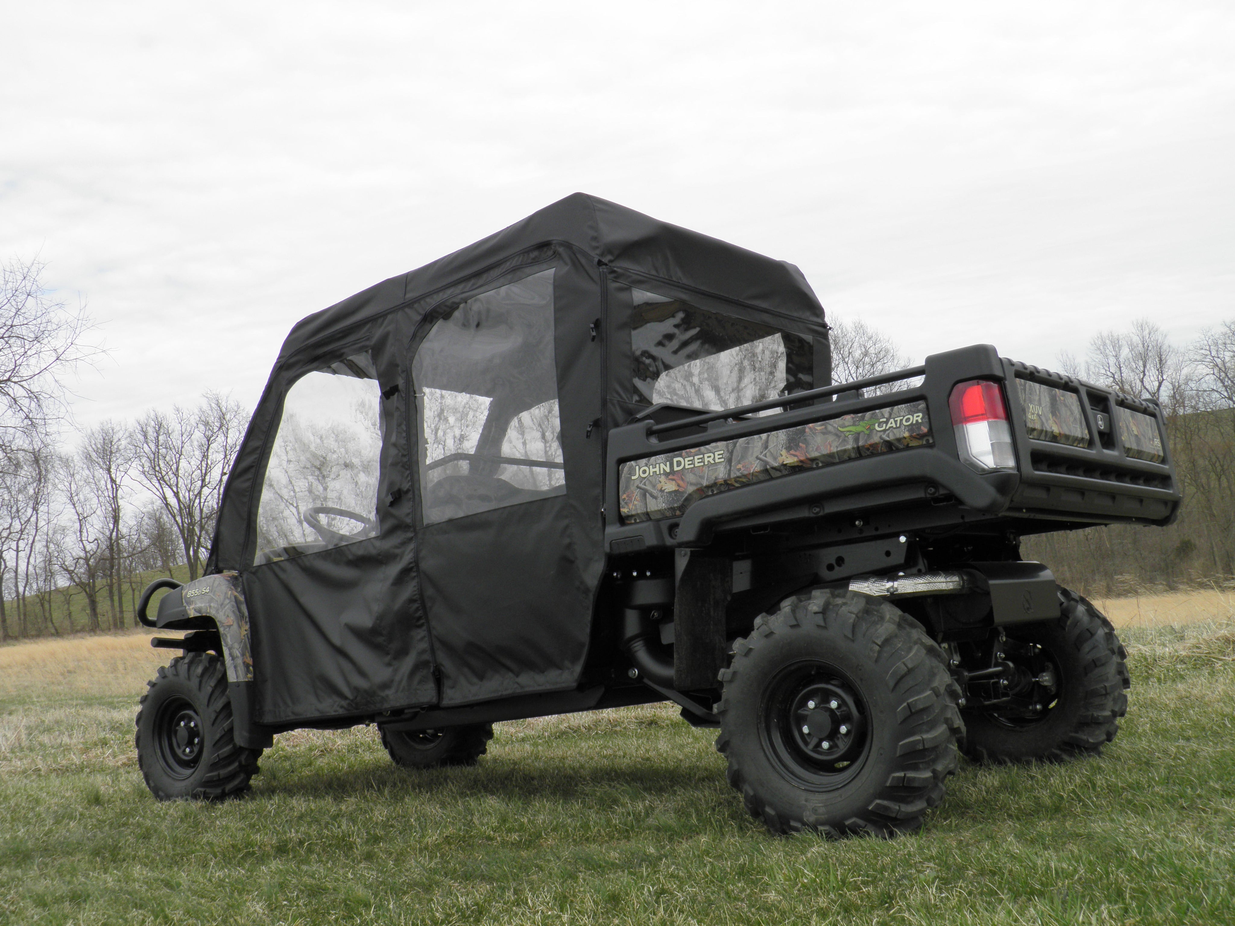 John Deere Gator 550/560/590 4-Seater - Full Cab Enclosure with Vinyl ...