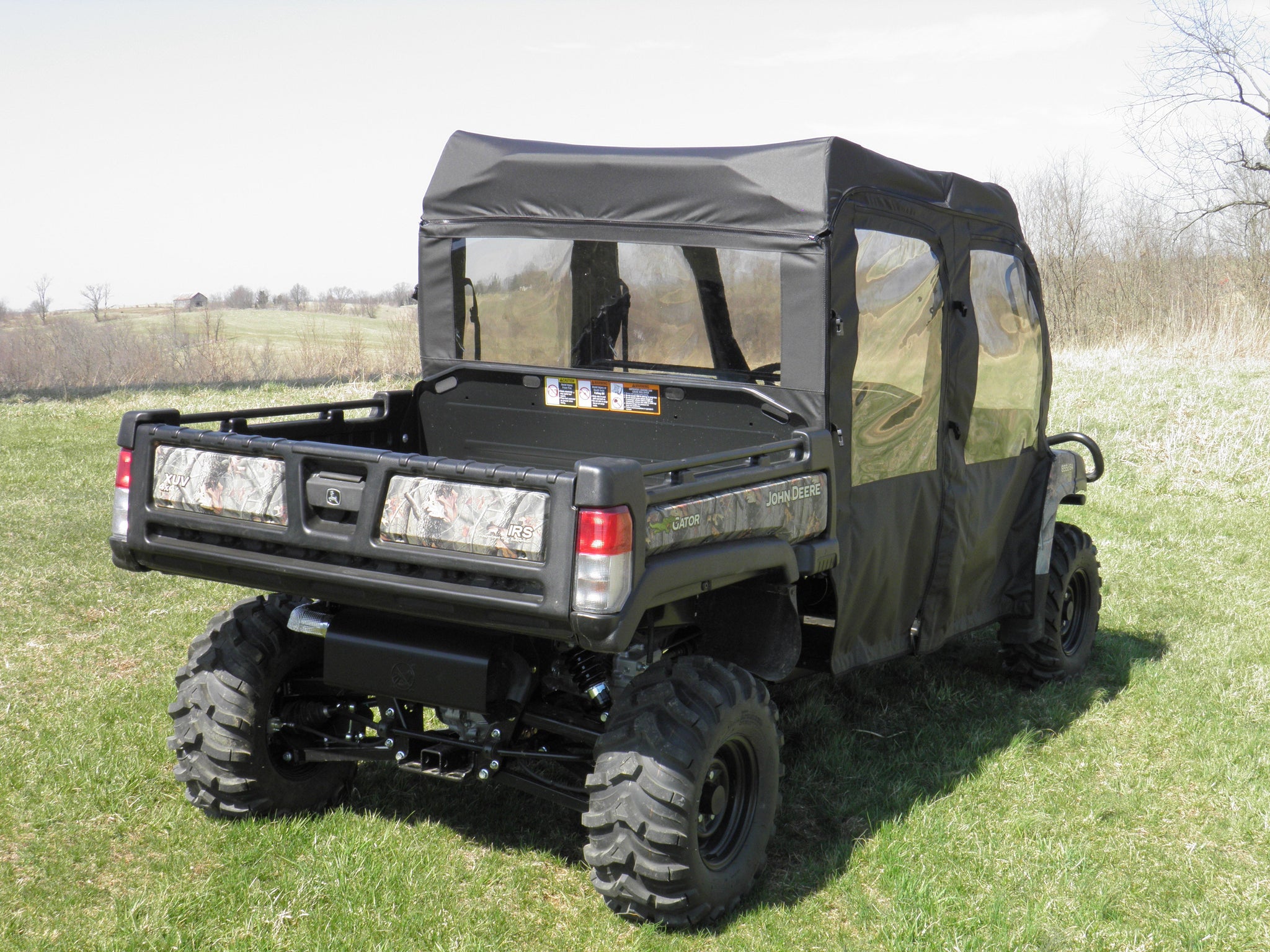 John Deere Gator 550/560/590 4-Seater - Full Cab Enclosure for Hard Wi ...