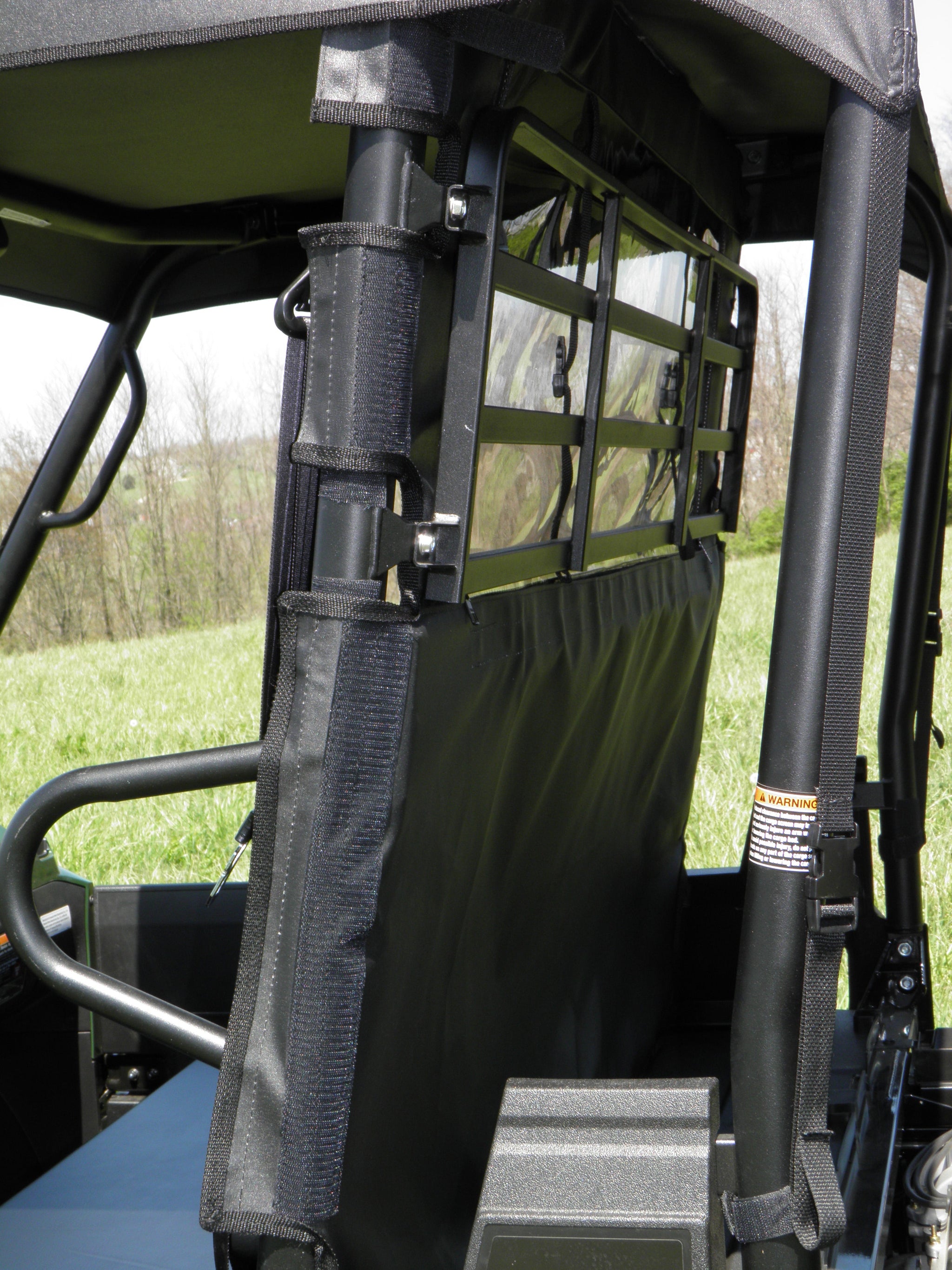 Kawasaki Pro FX - Soft Back Panel – 3 Star UTV