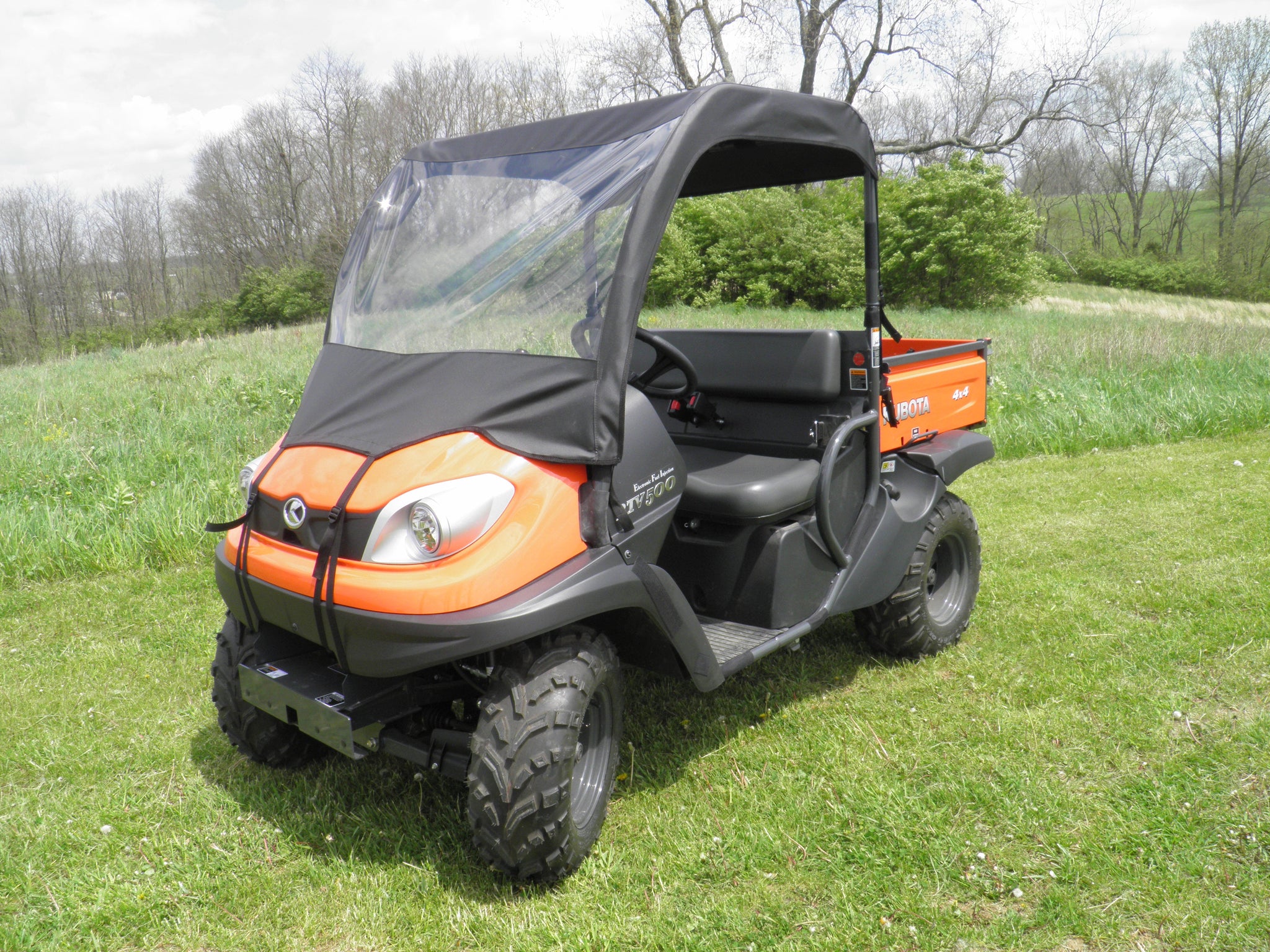 Kubota RTV 400/500/520 - Vinyl Windshield/Top Combo – 3 Star UTV
