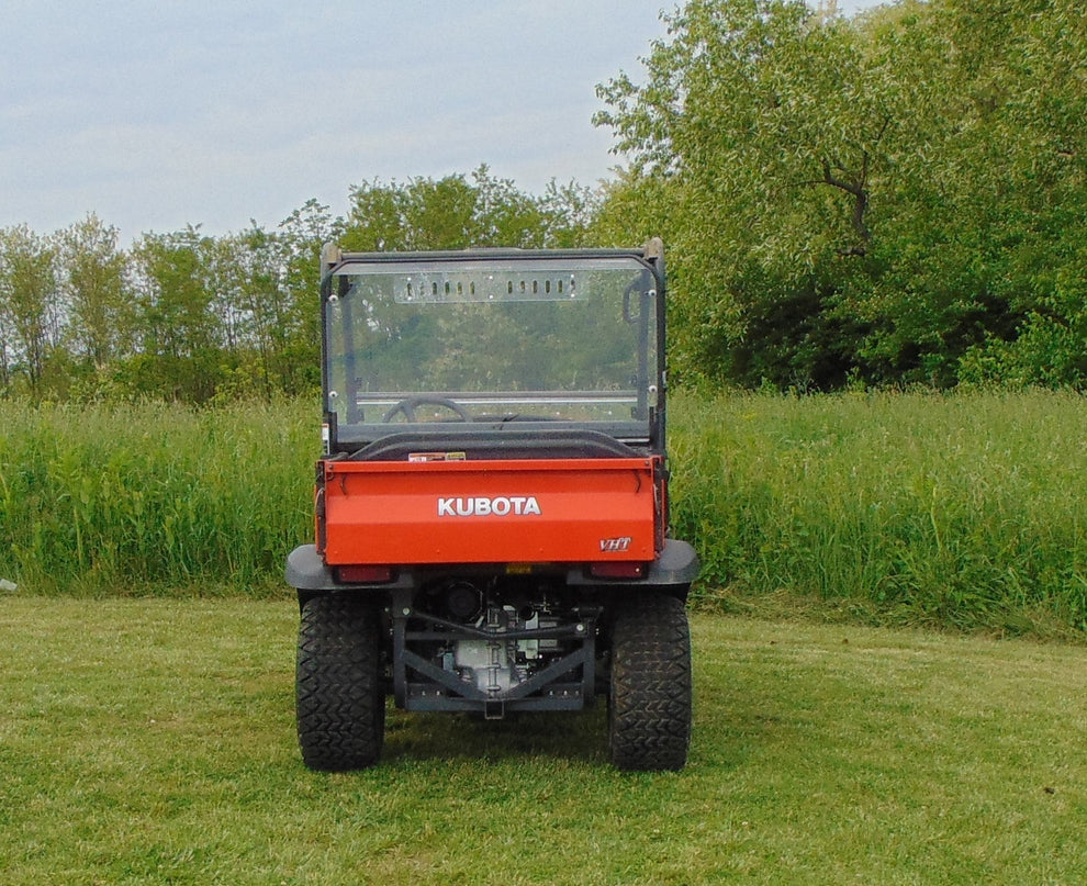 Kubota RTV 400/500/520 - 1 Pc Lexan Back Panel – 3 Star UTV