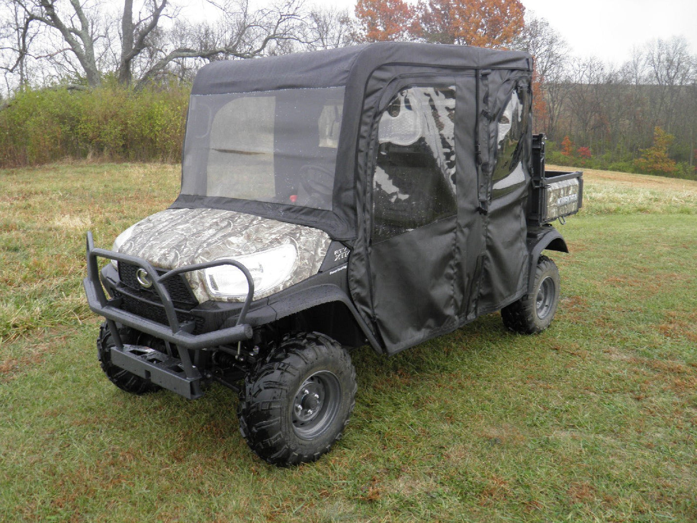 Kubota RTV X1140 - Full Cab Enclosure with Vinyl Windshield – 3 Star UTV