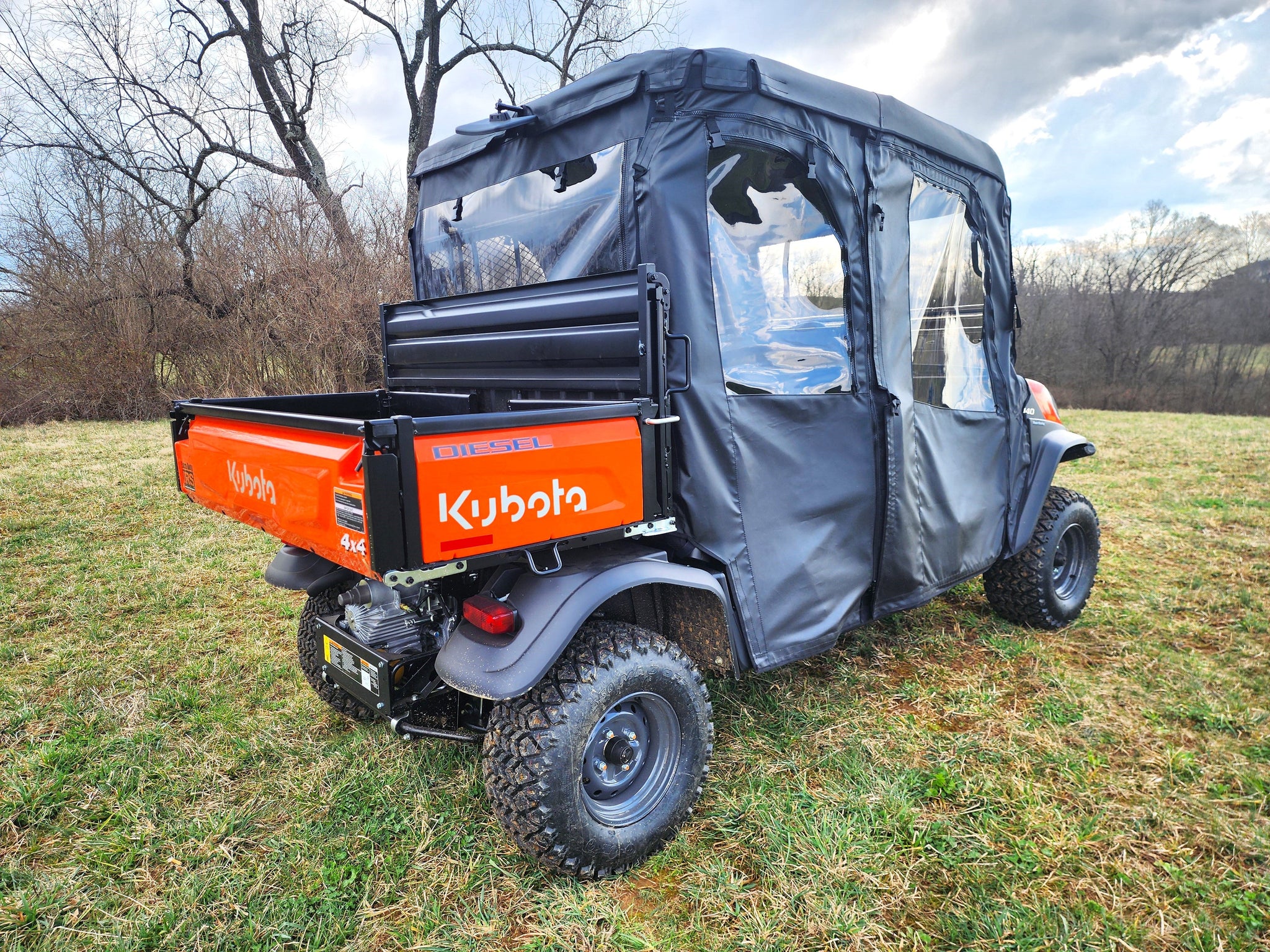 Kubota RTV X1140 - Full Cab Enclosure for Hard Windshield – 3 Star UTV