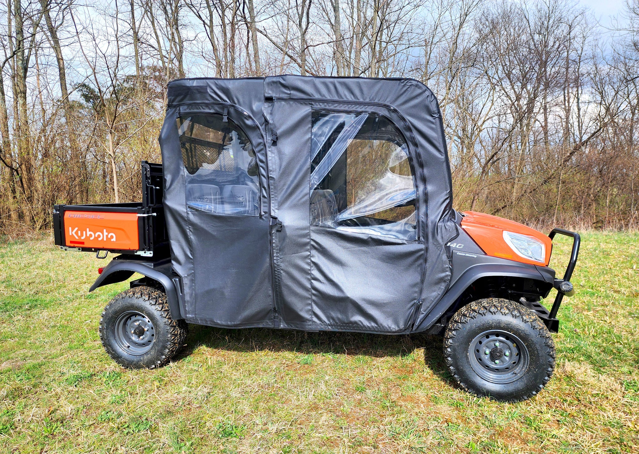 Kubota RTV X1140 Soft Doors by 3 Star UTV - Fitment for 2016-2025 Seri