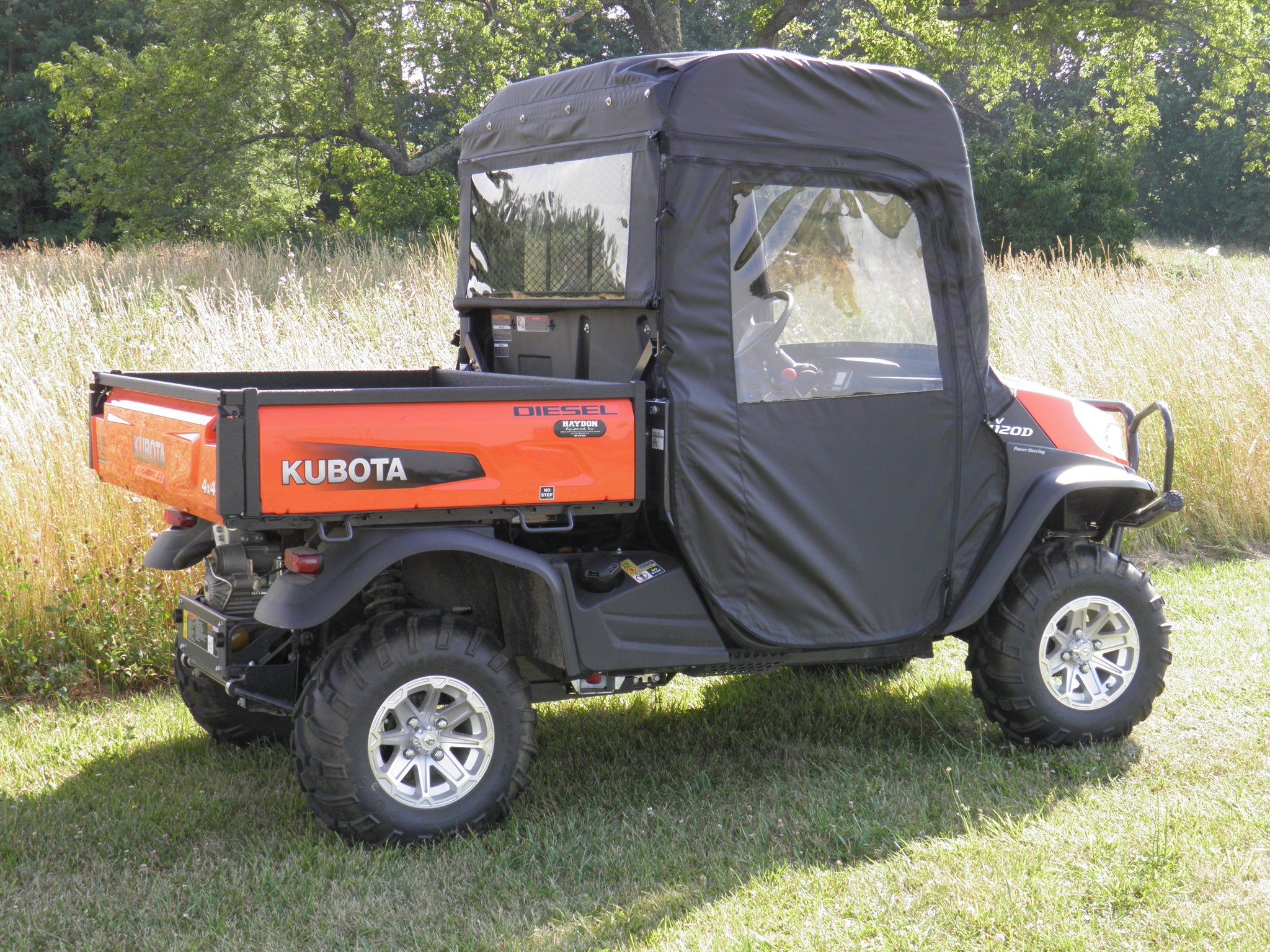 Kubota RTV X900/X1120 - Full Cab Enclosure for Hard Windshield – 3 Star UTV