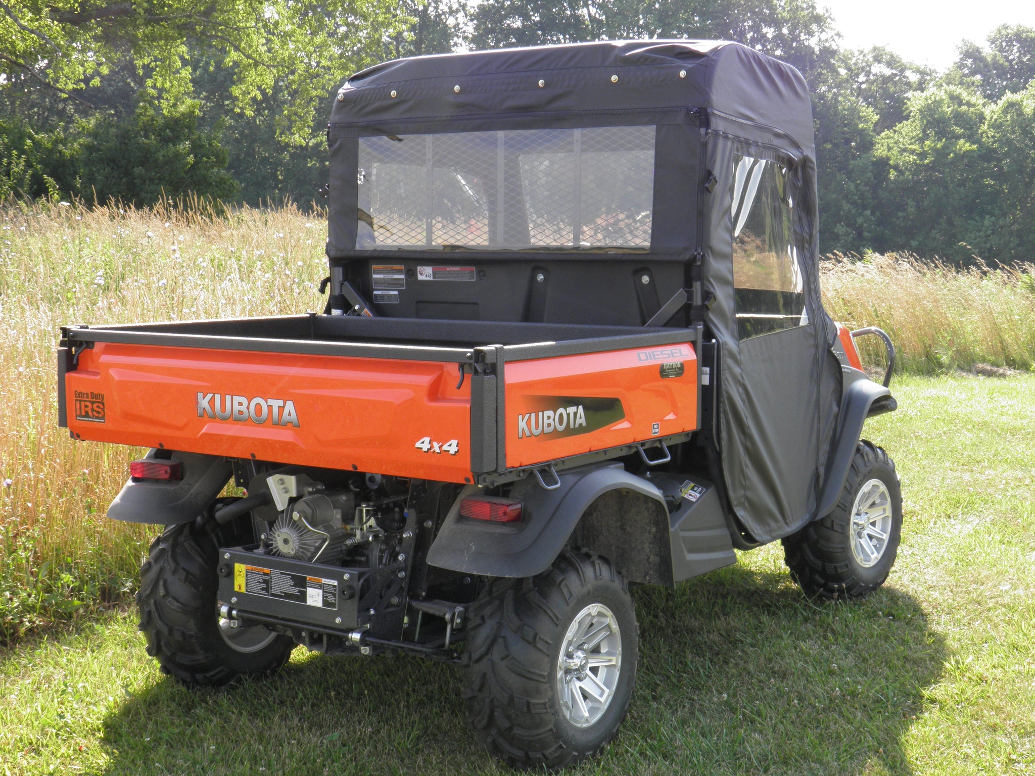 Kubota RTV XG850 (Sidekick) - Full Cab Enclosure for Hard Windshield ...