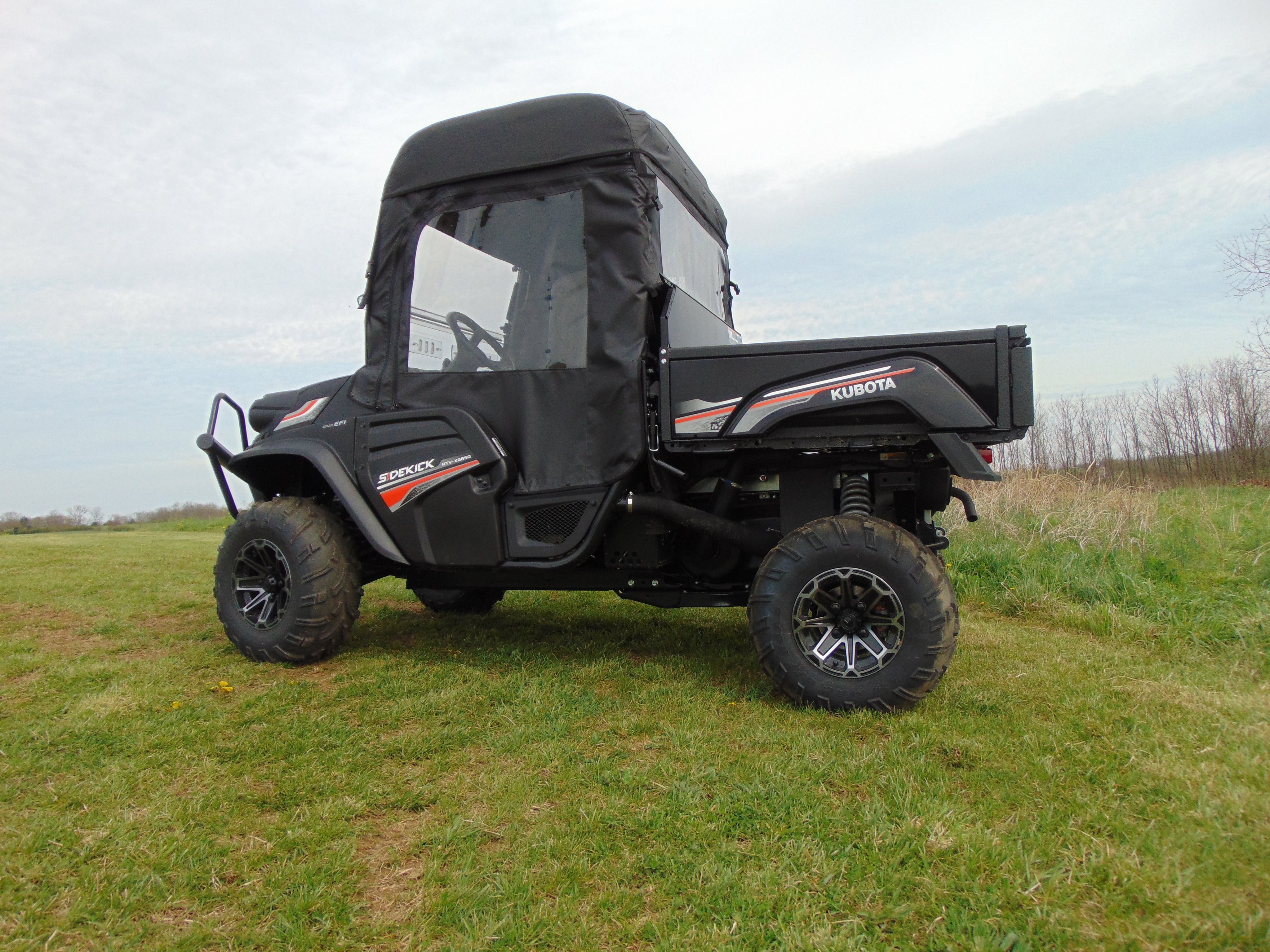 Kubota RTV XG850 (Sidekick) - Full Cab Enclosure for Hard Windshield ...