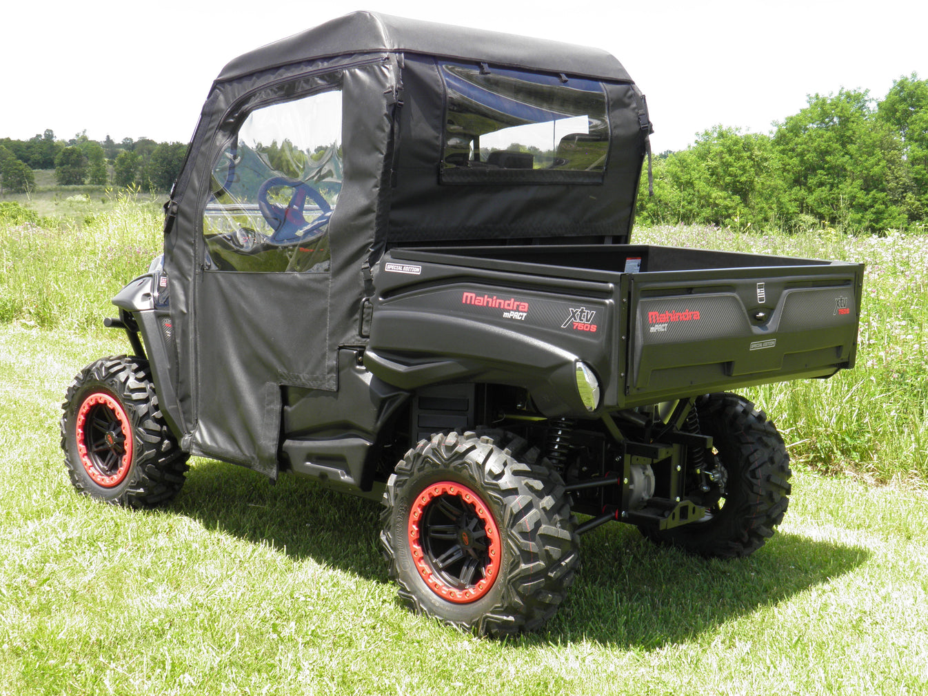 Mahindra 750/1000 - Full Cab Enclosure for Hard Windshield – 3 Star UTV