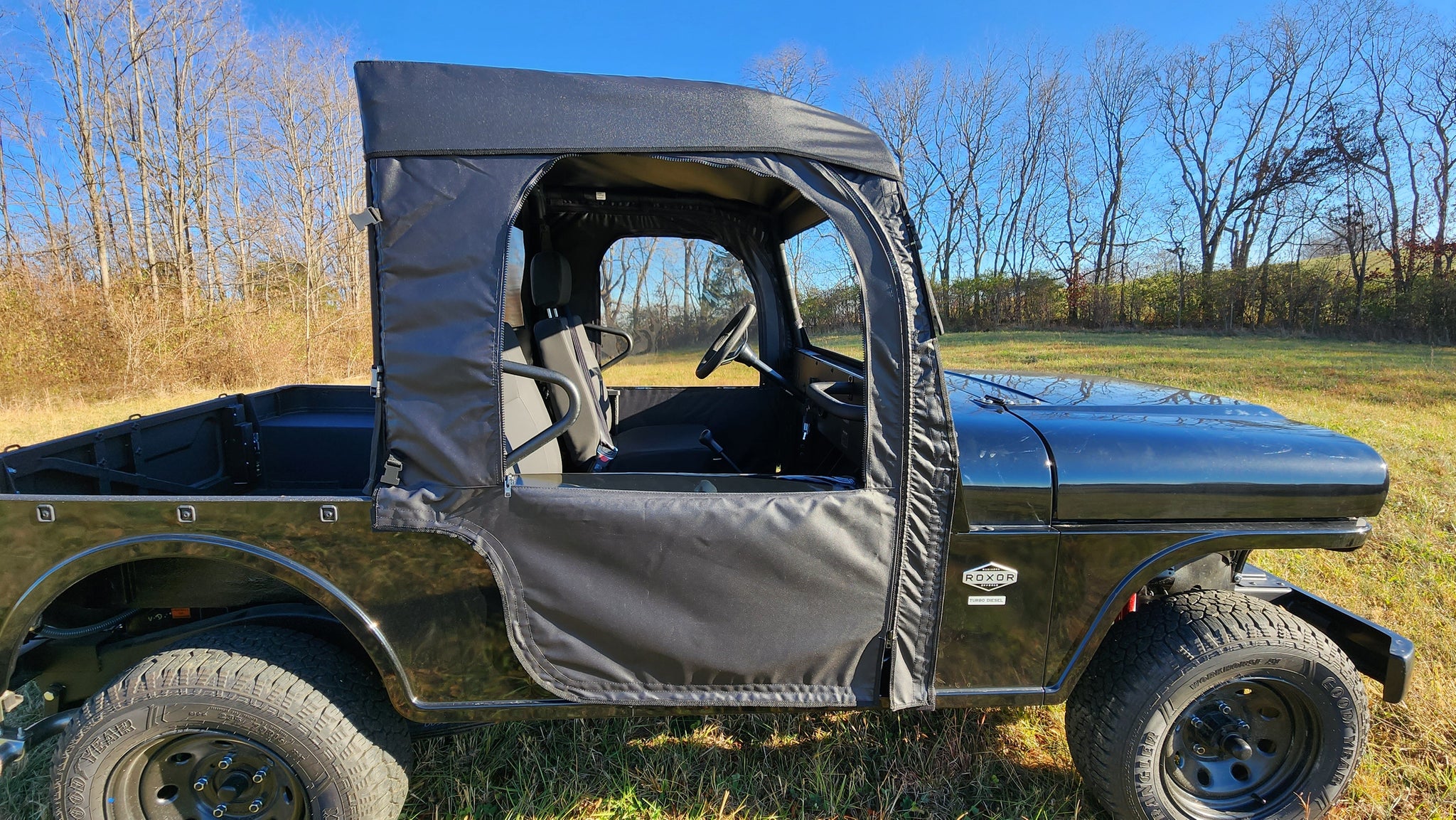 Mahindra Roxor (2022+) - Full Cab Enclosure for Hard Windshield (Full ...