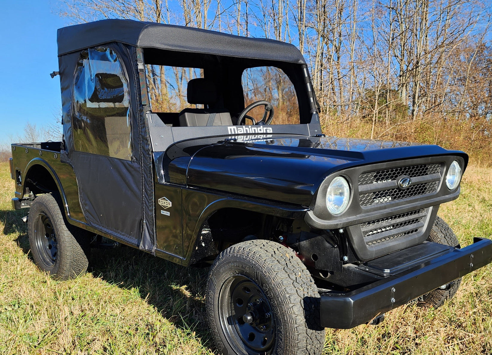 Mahindra Roxor (2022+) - Full Cab Enclosure for Hard Windshield (Full ...