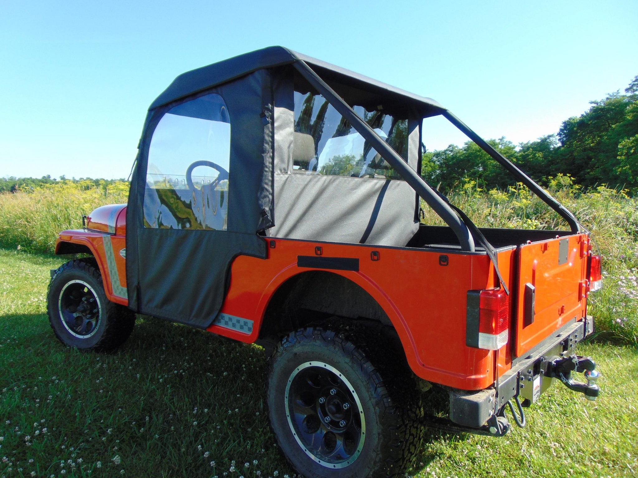 Mahindra Roxor - Full Cab Enclosure for Hard Windshield (Full Doors ...