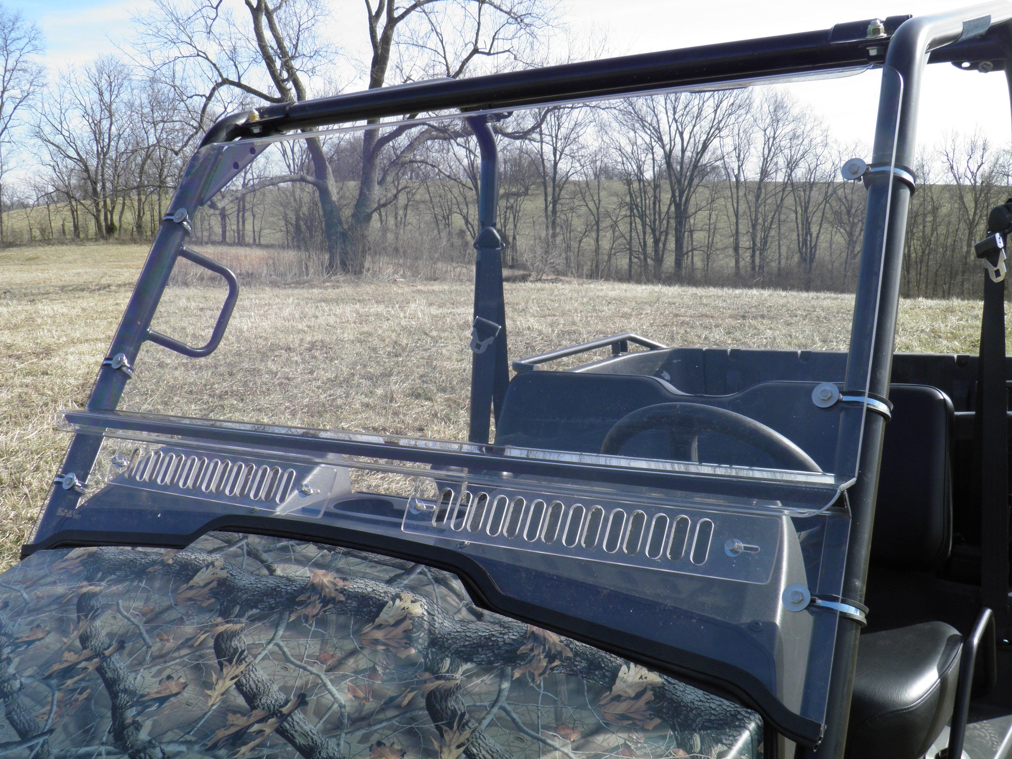 Polaris Ranger 2-Passenger 500/700 (2002-2008) - 2 Piece Windshield – 3 ...
