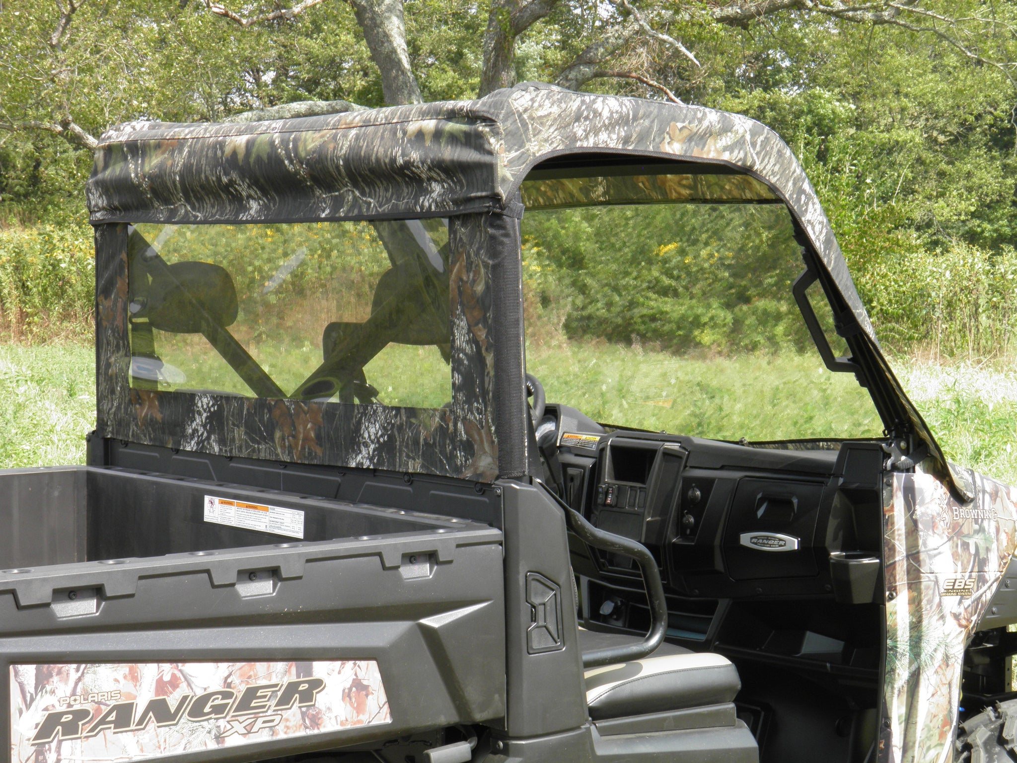Polaris Ranger 900/1000 - Vinyl Windshield/Top/Rear Combo – 3 Star UTV
