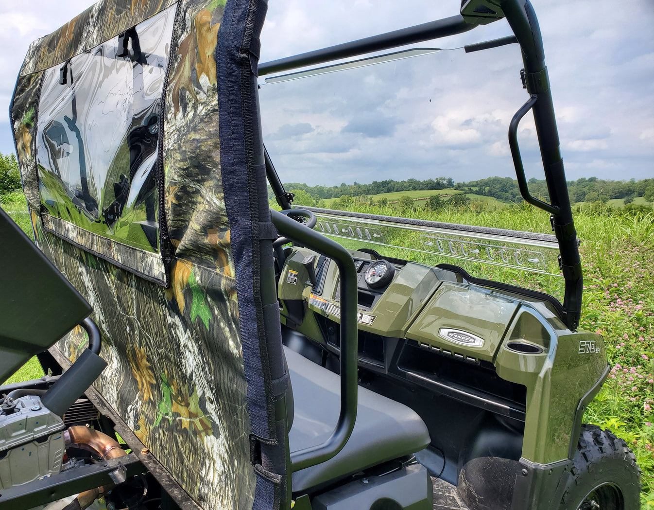 Polaris Ranger Full-Size Crew 570 - 6 Passenger - Soft Back Panel – 3 ...